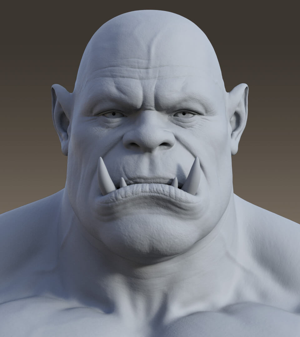 Green Orc for Genesis 9 - Daz Content by geserty