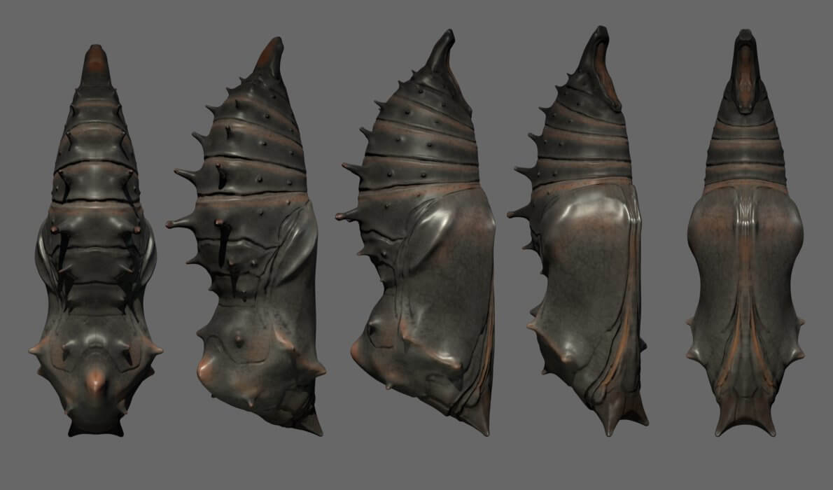 Chrysalis 4 - 3D Model by Gespenst