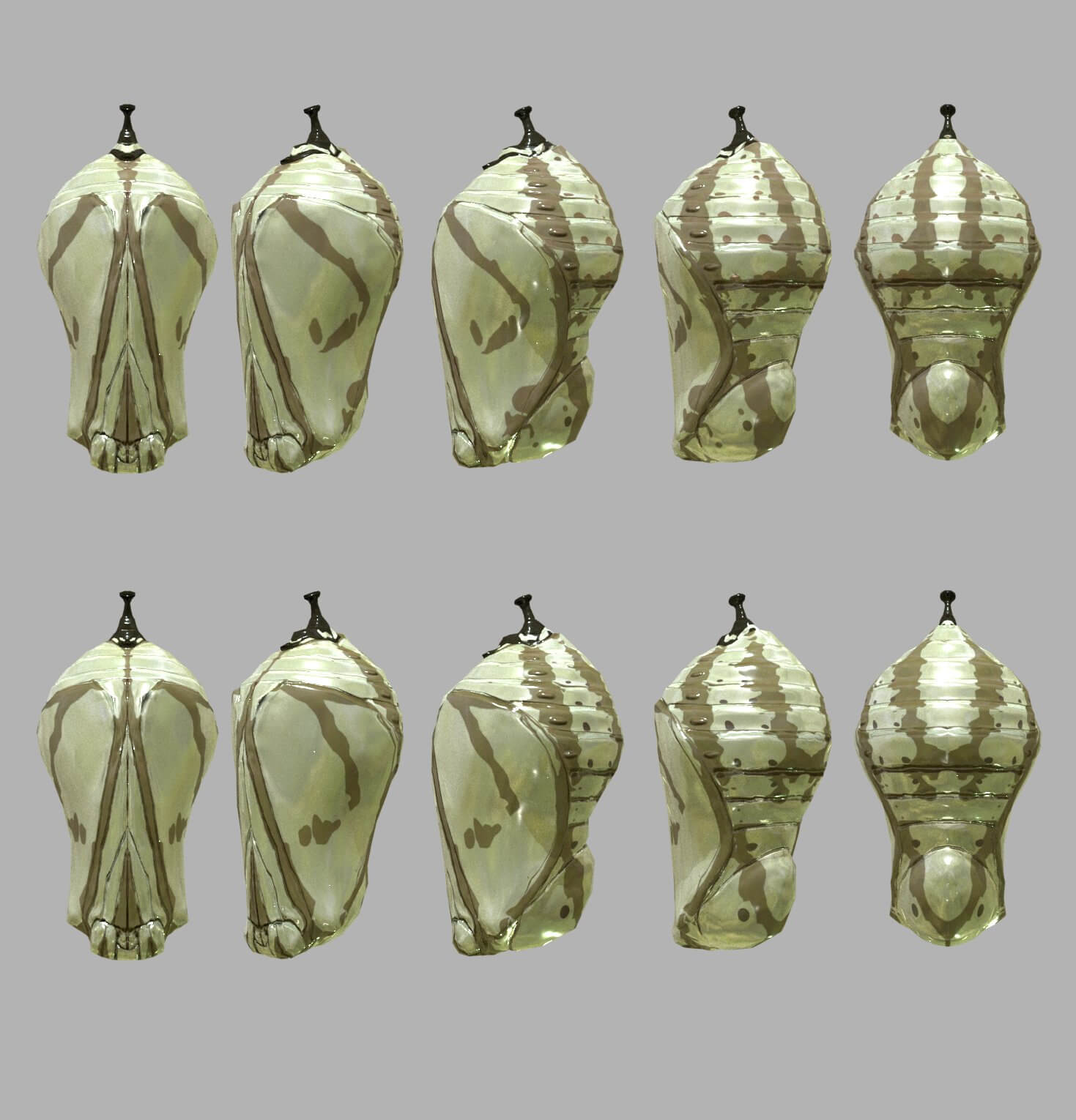 Chrysalis 5 - 3D Model by Gespenst