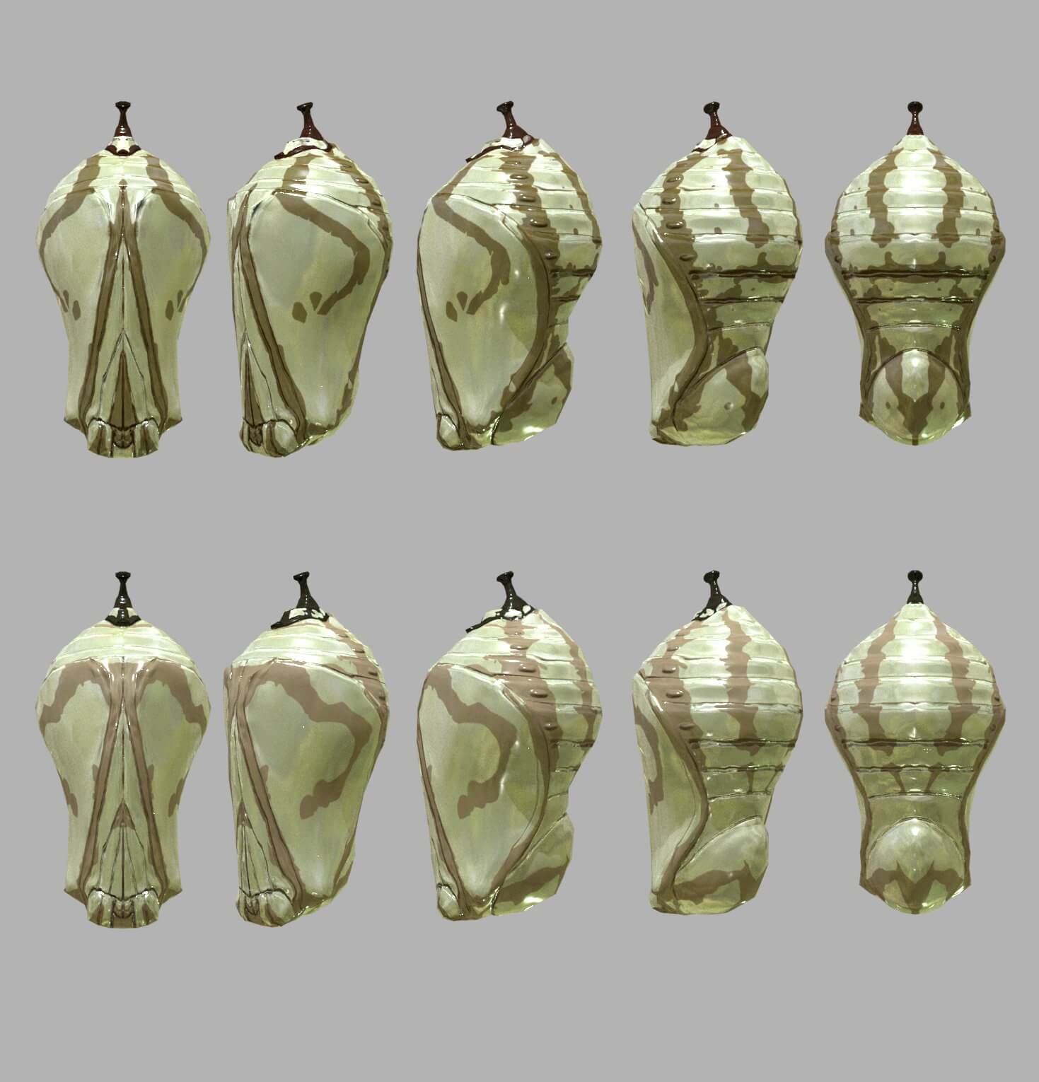 Chrysalis 5 - 3D Model by Gespenst