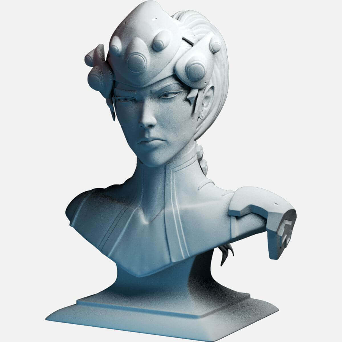 Widowmaker Bust - 3D Model by Gespenst