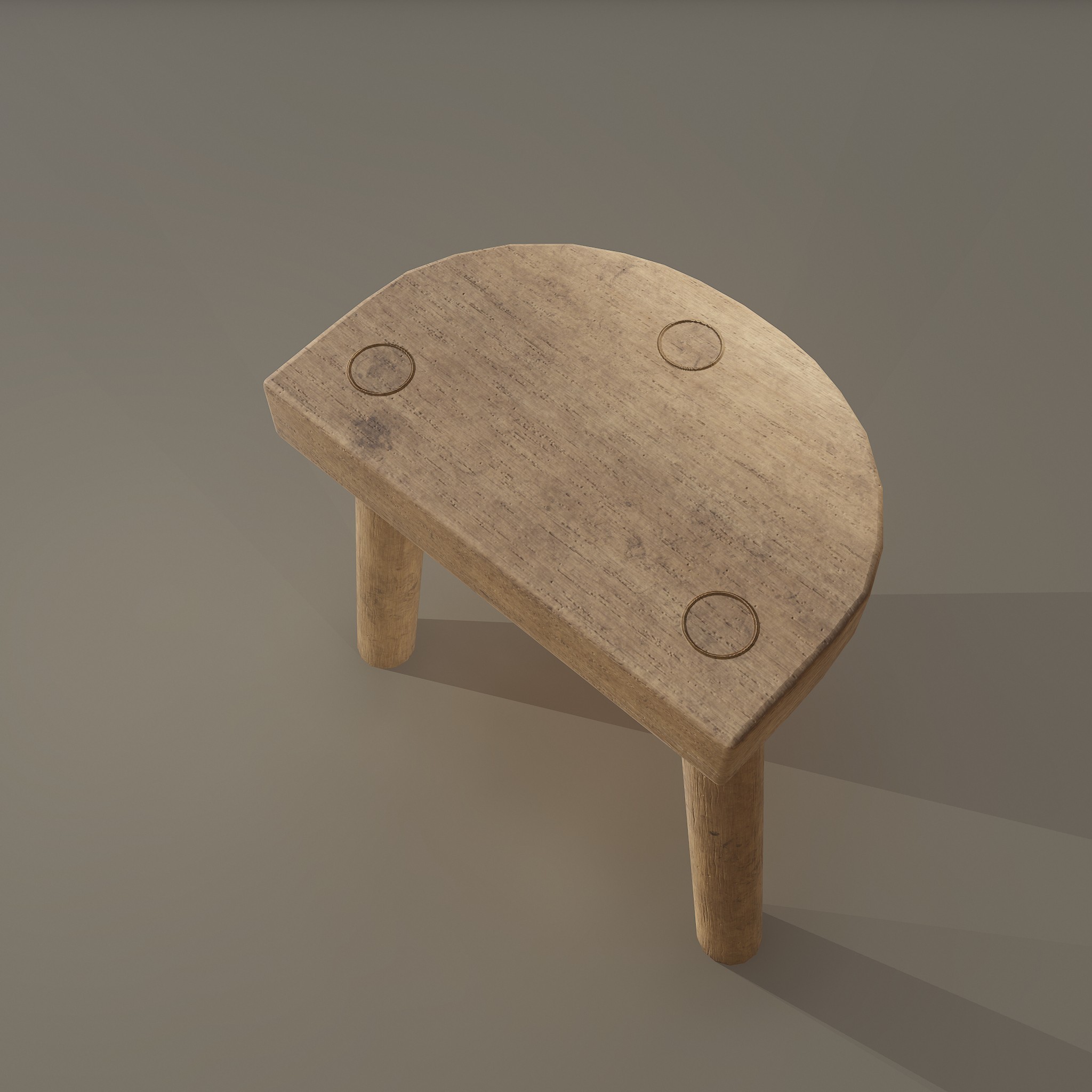 3-Legged Stool Free 3D Model by Get Dead Entertainment