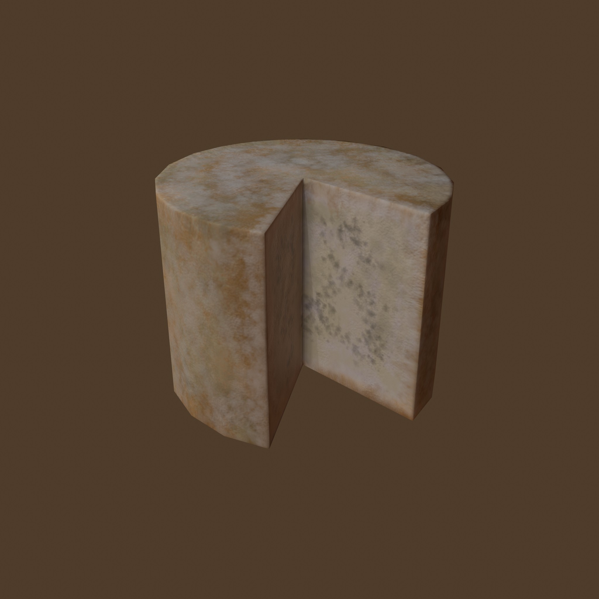 Aged Wheel of Cheese - Free 3D Model by Get Dead Entertainment