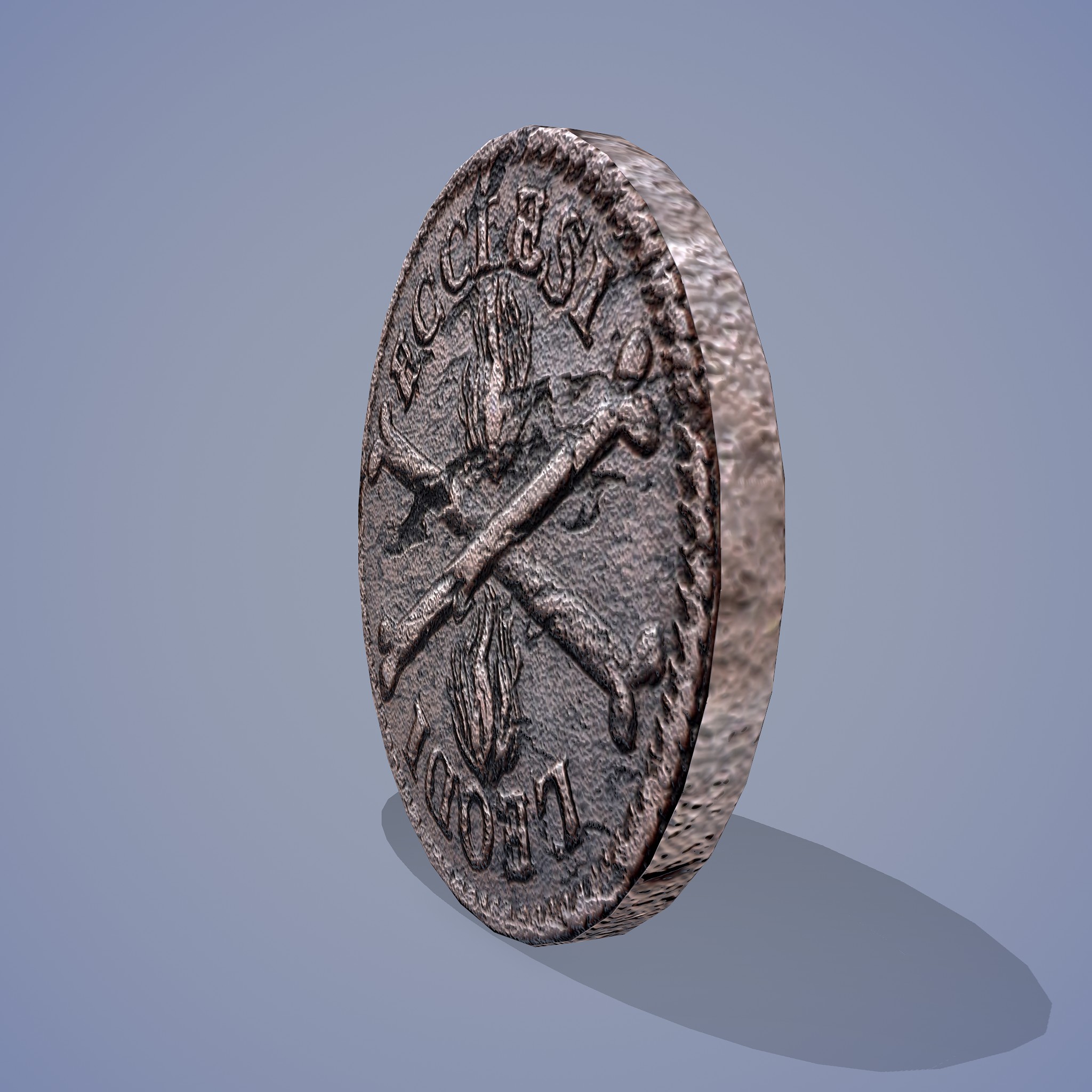 Ancient Medieval Coin - 3D Model by Get Dead Entertainment