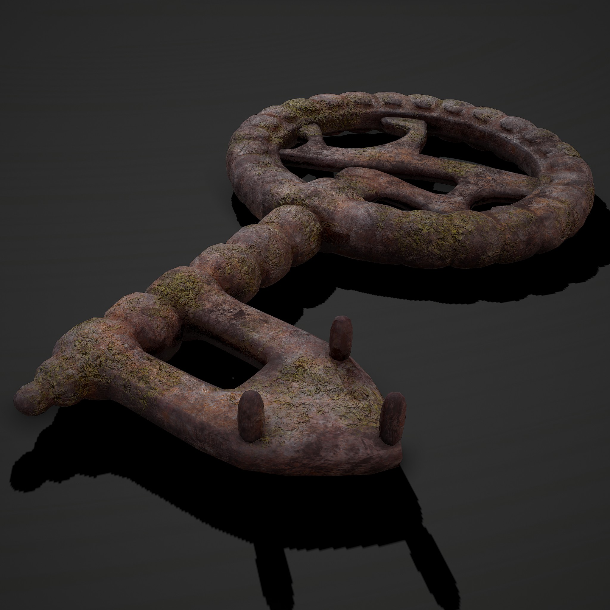 Ancient Medieval Key - 3D Model by Get Dead Entertainment