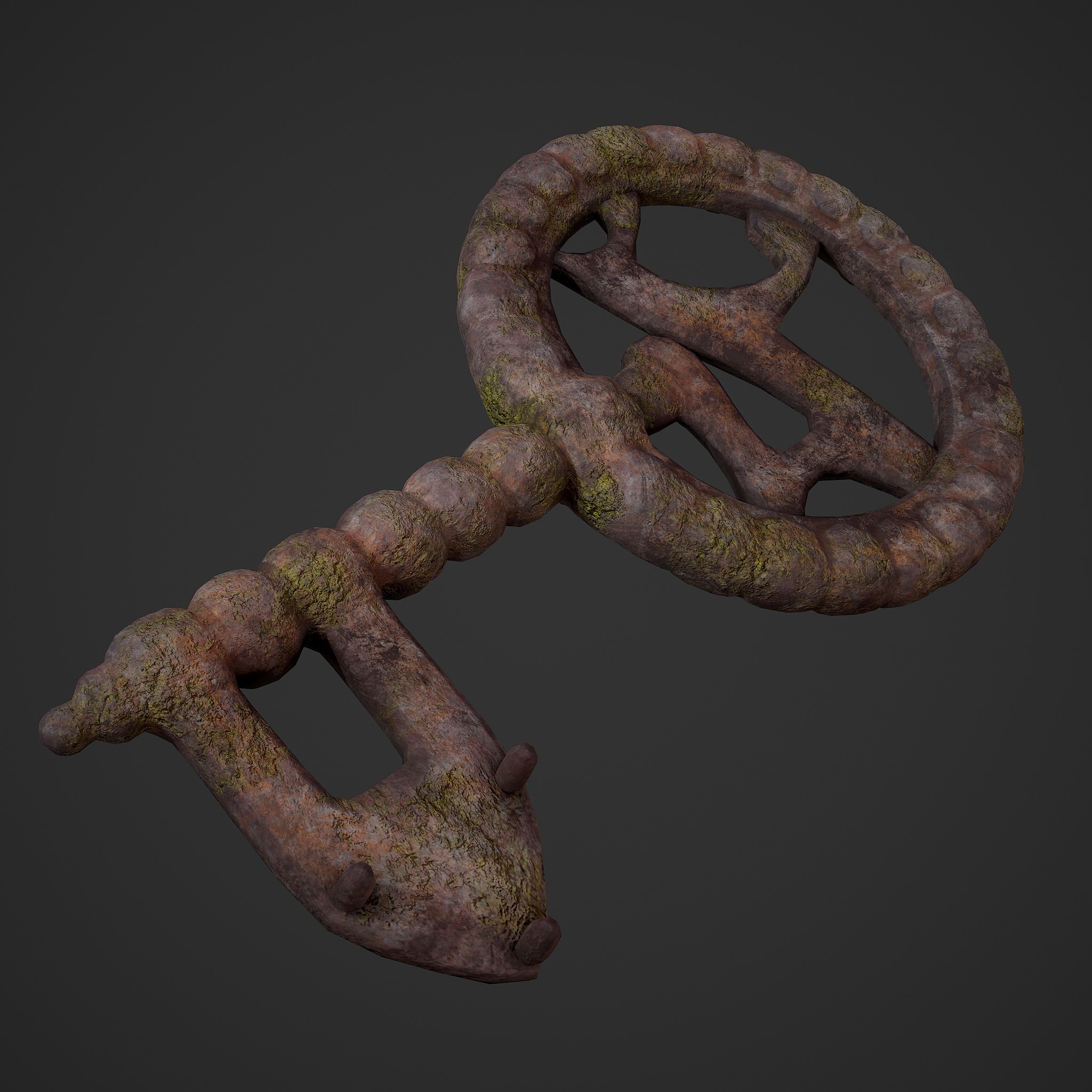 Ancient Medieval Key - 3D Model by Get Dead Entertainment