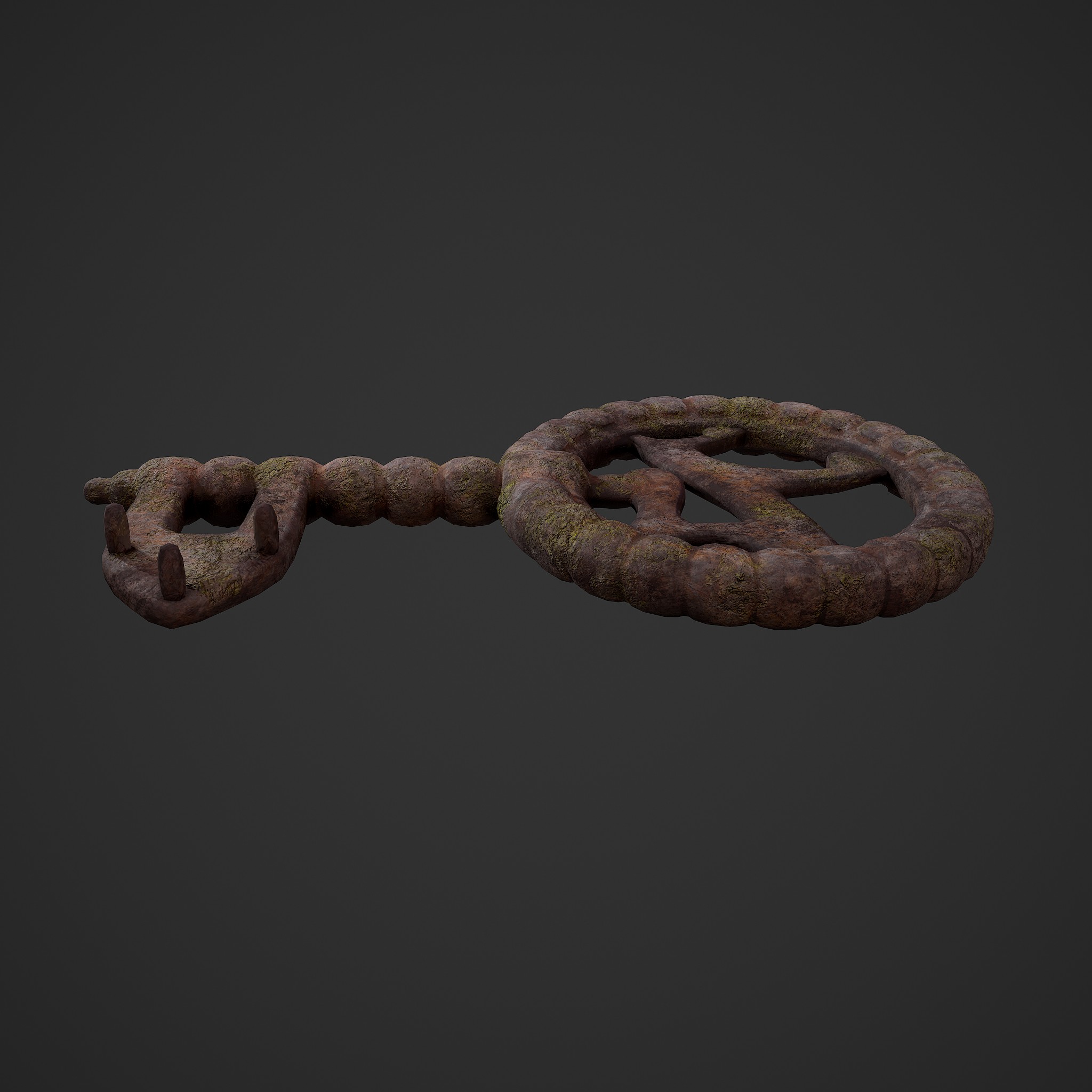 Ancient Medieval Key - 3D Model by Get Dead Entertainment