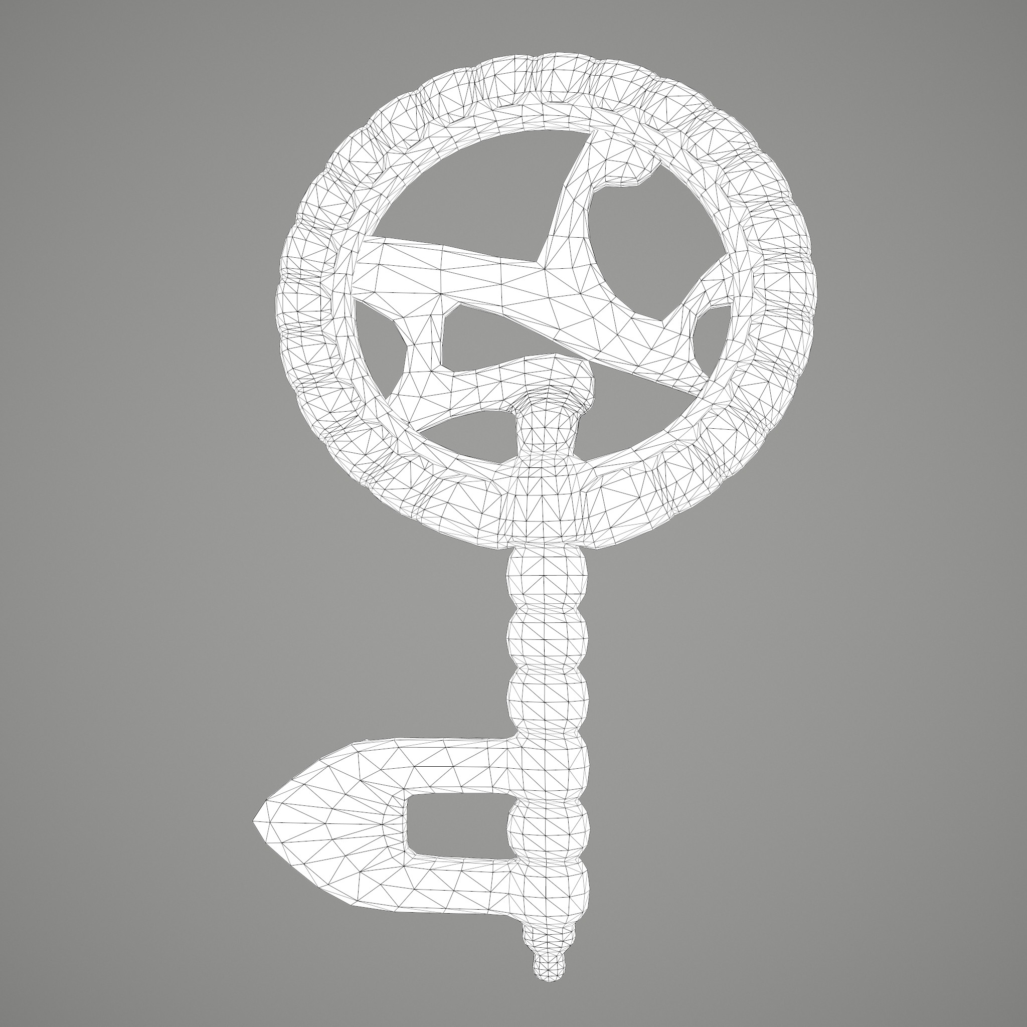 Ancient Medieval Key - 3D Model by Get Dead Entertainment