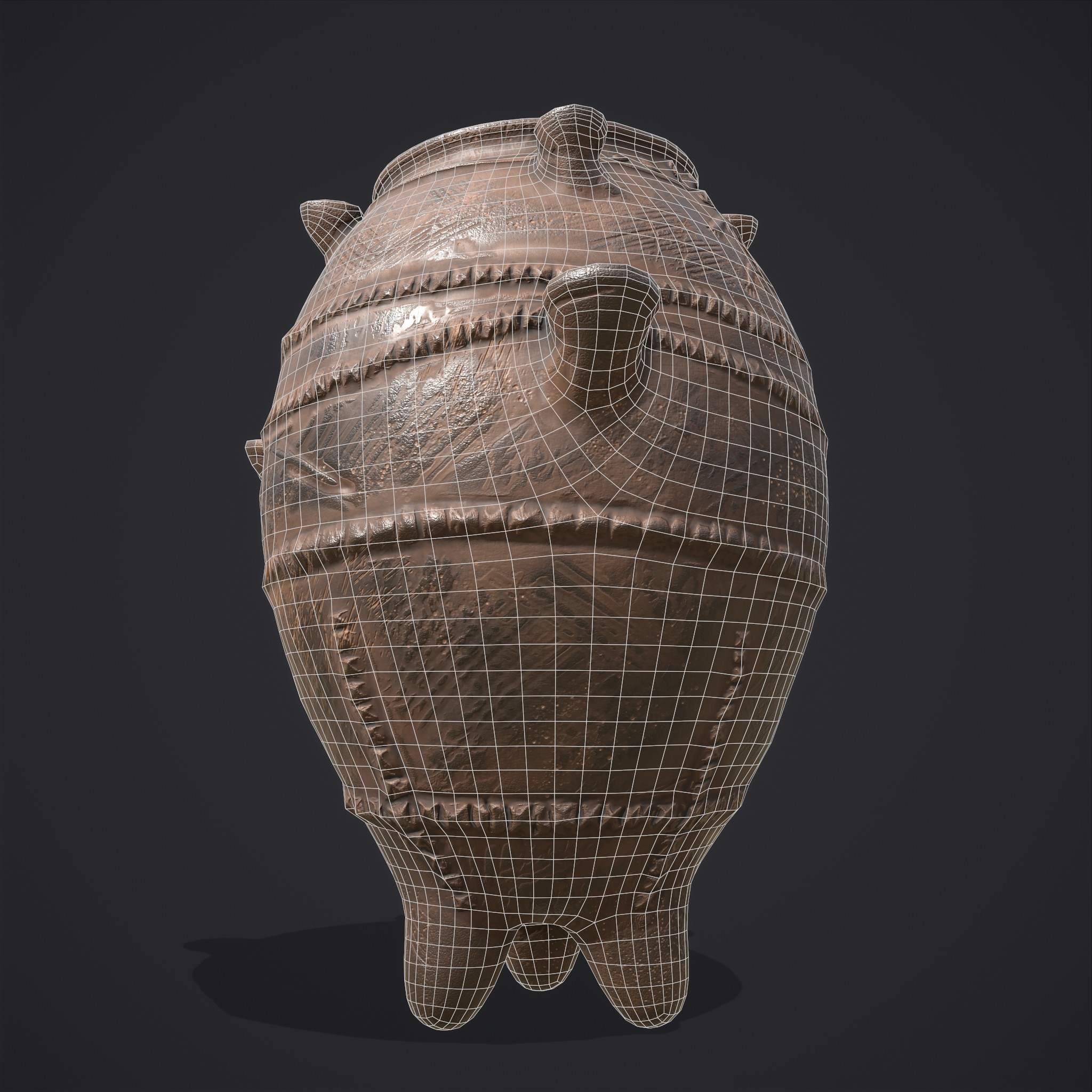 Ancient Pottery - 3D Model by Get Dead Entertainment