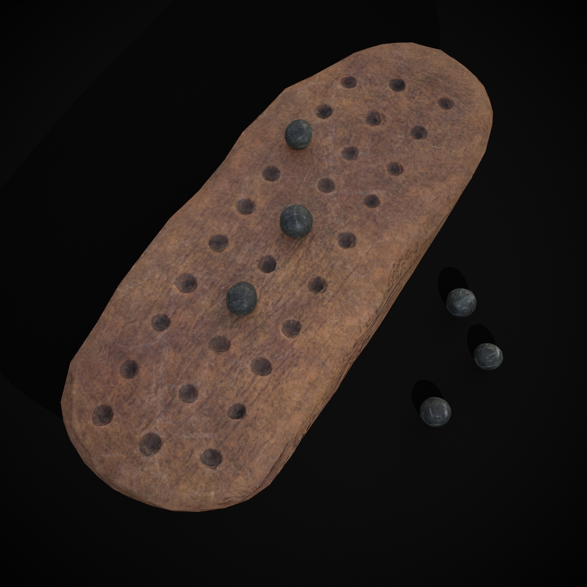 Ancient Stone Game - 3D Model by Get Dead Entertainment