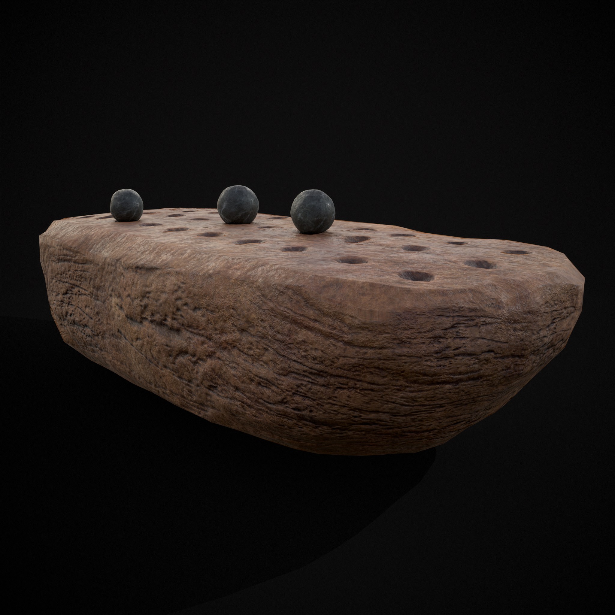 Ancient Stone Game - 3D Model by Get Dead Entertainment