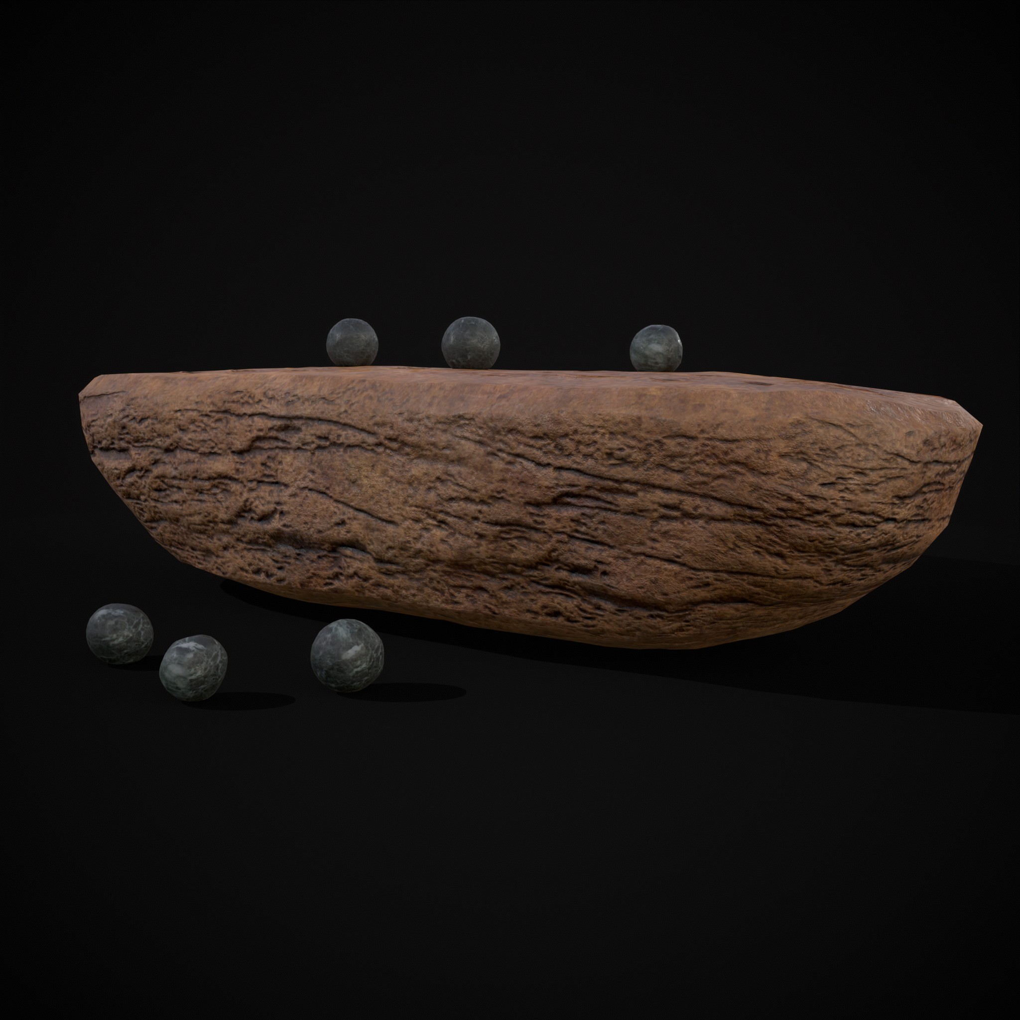 Ancient Stone Game - 3D Model by Get Dead Entertainment