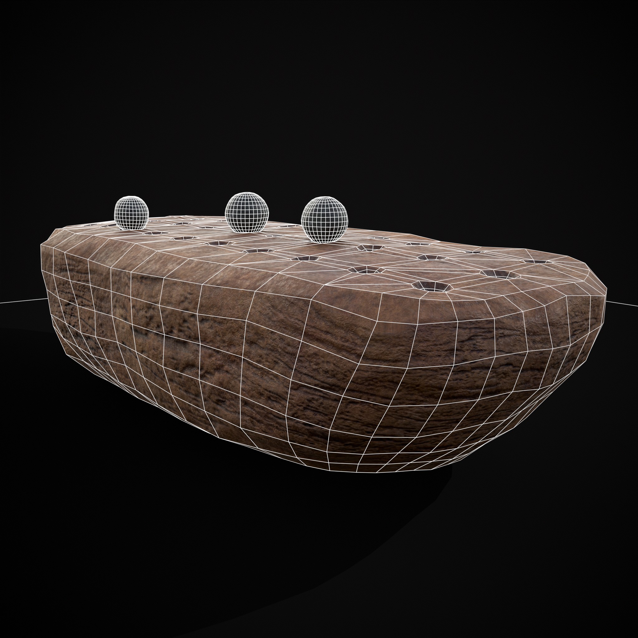 Ancient Stone Game - 3D Model by Get Dead Entertainment