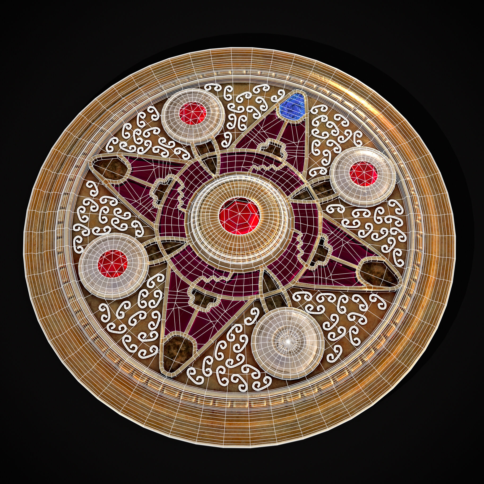 Anglo Saxon Brooch - 3D Model by Get Dead Entertainment