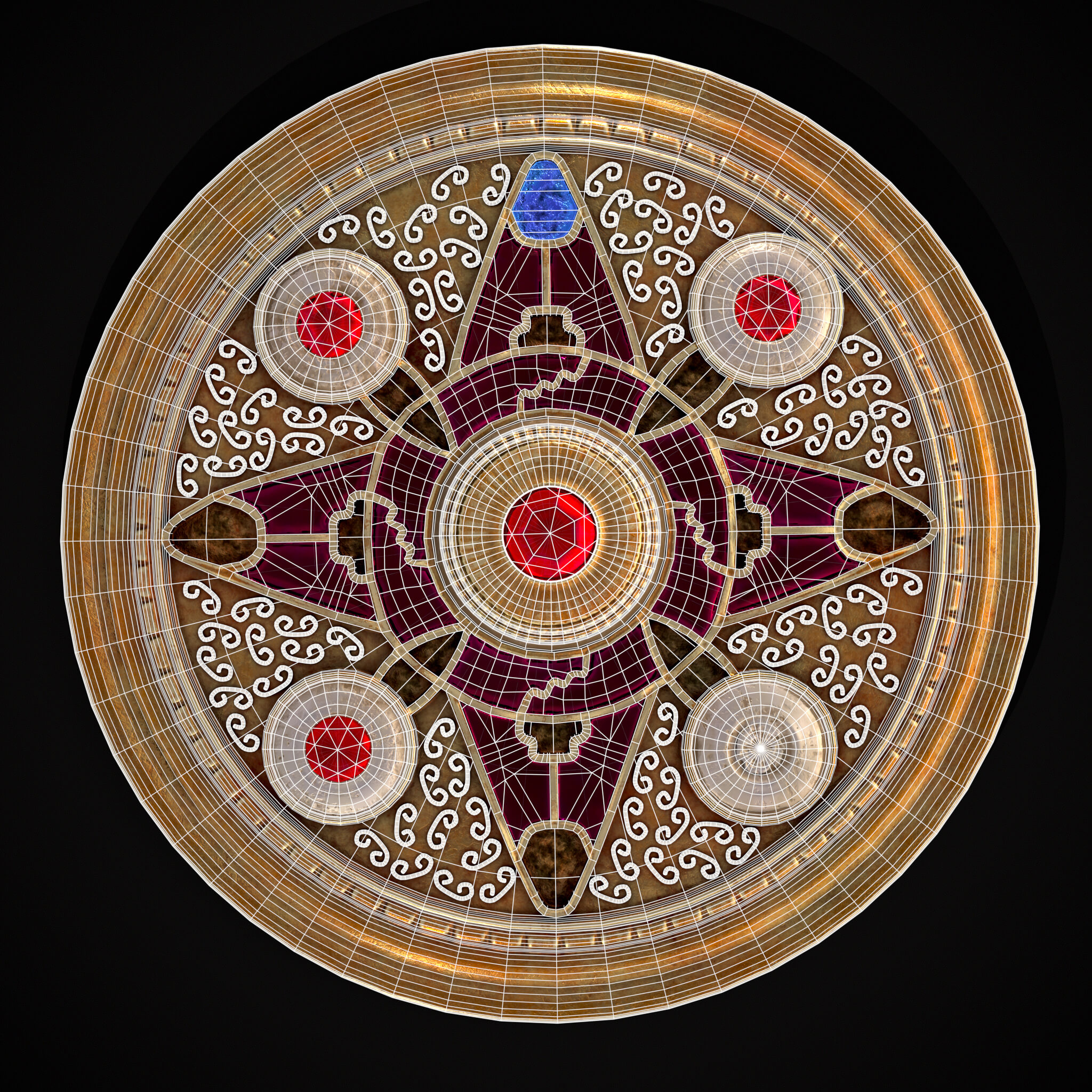 Anglo Saxon Brooch - 3D Model by Get Dead Entertainment