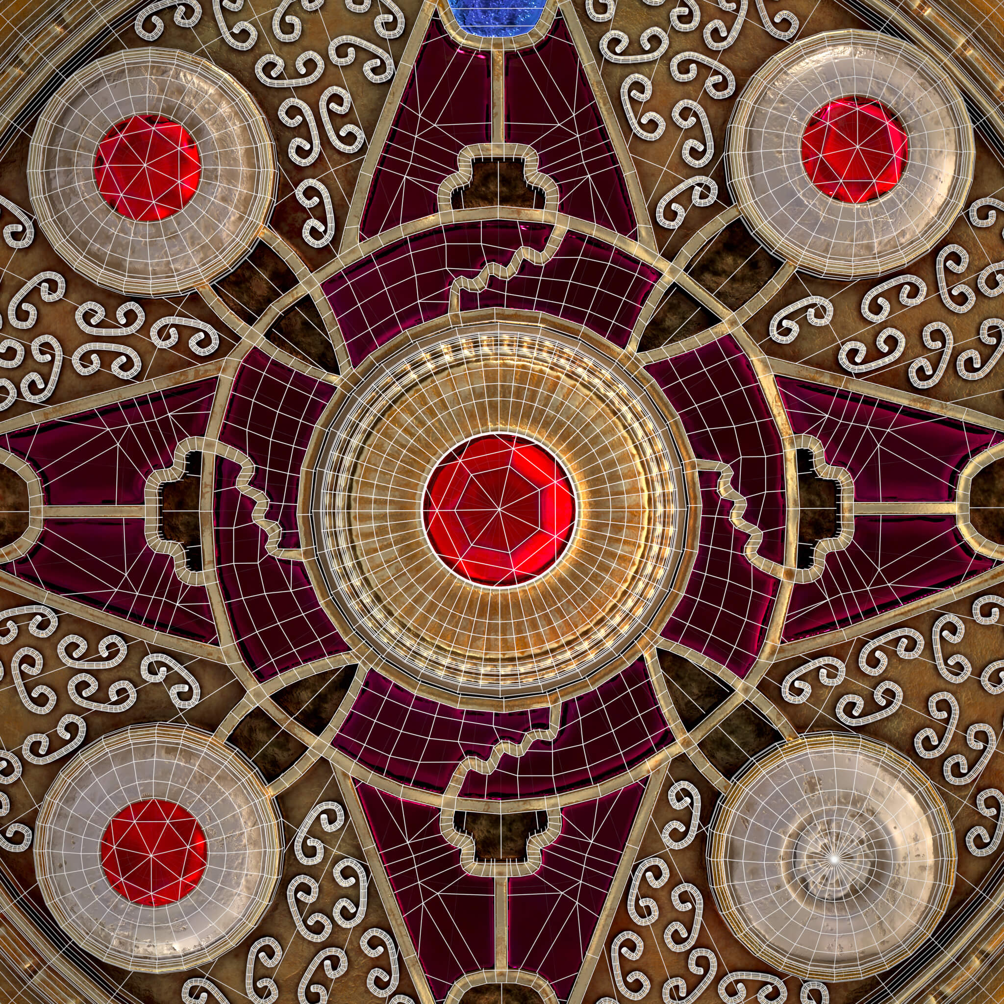 Anglo Saxon Brooch - 3D Model by Get Dead Entertainment