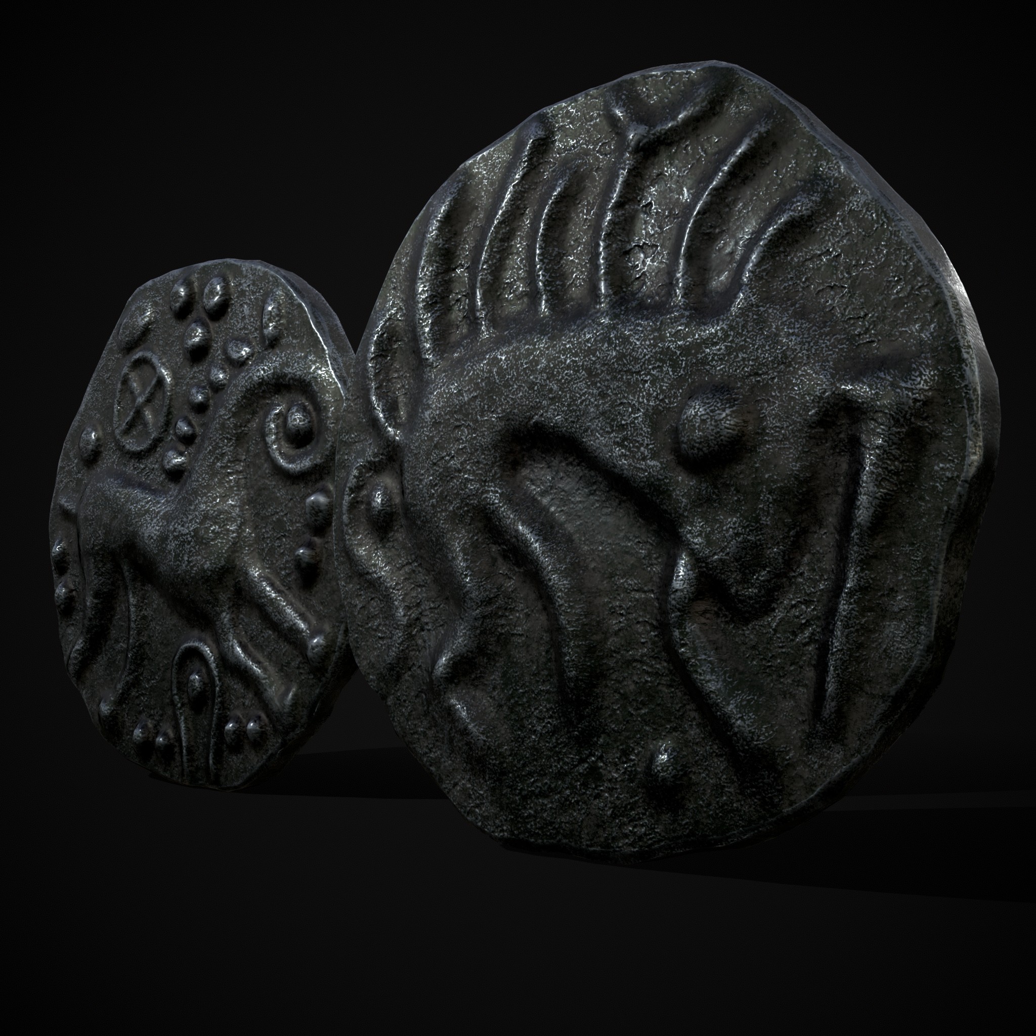 Anglo Saxon Coin - 3D Model by Get Dead Entertainment