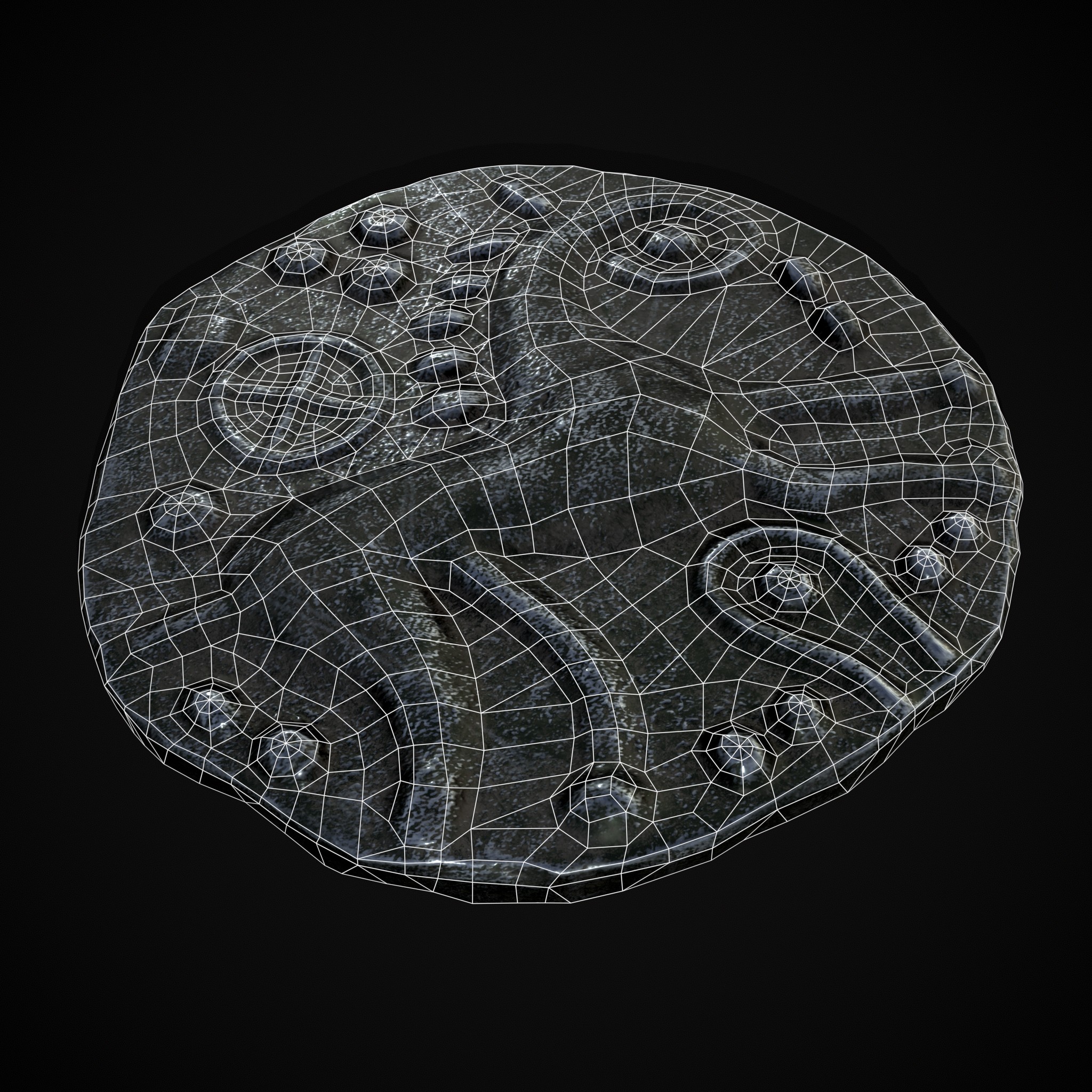 Anglo Saxon Coin - 3D Model by Get Dead Entertainment