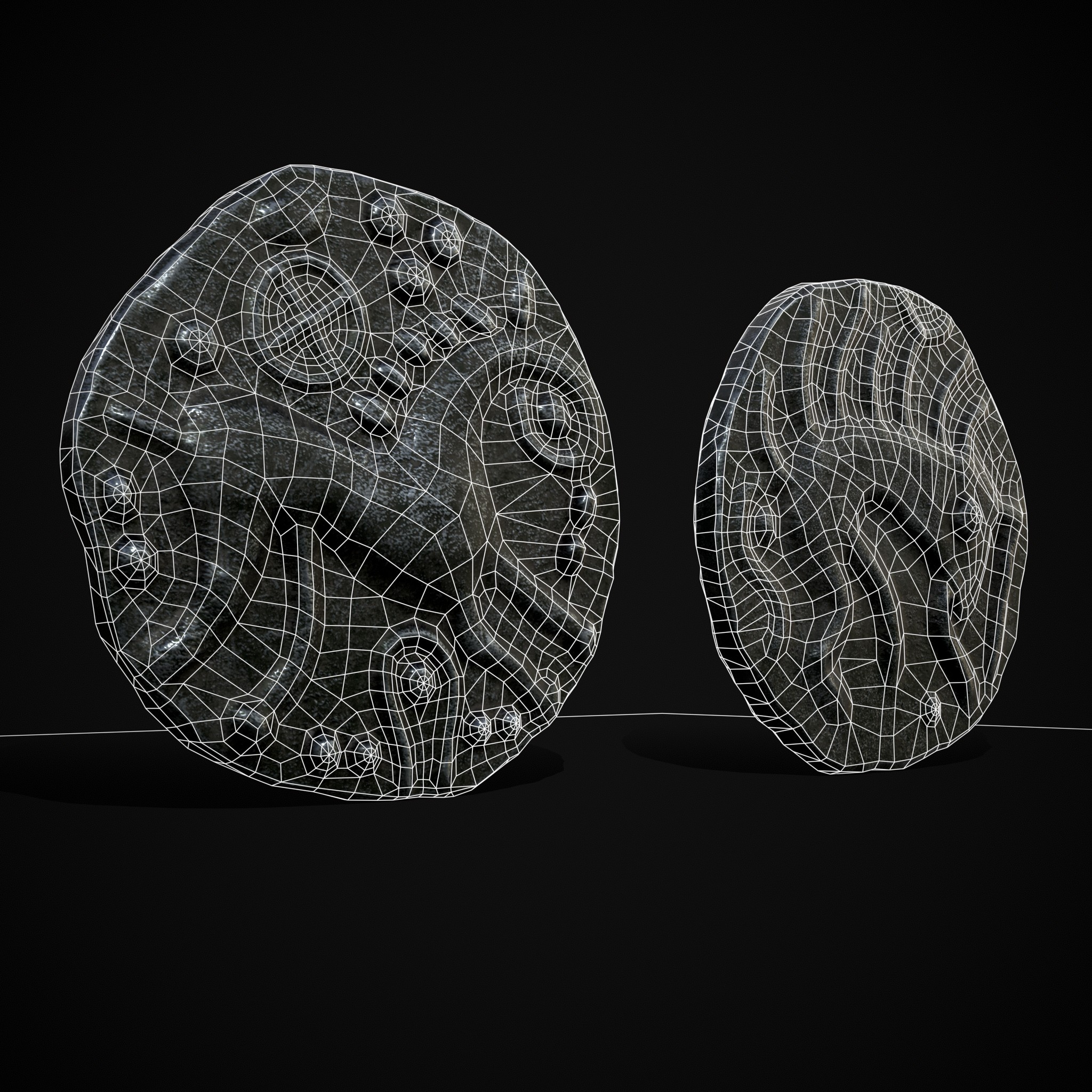Anglo Saxon Coin - 3D Model by Get Dead Entertainment