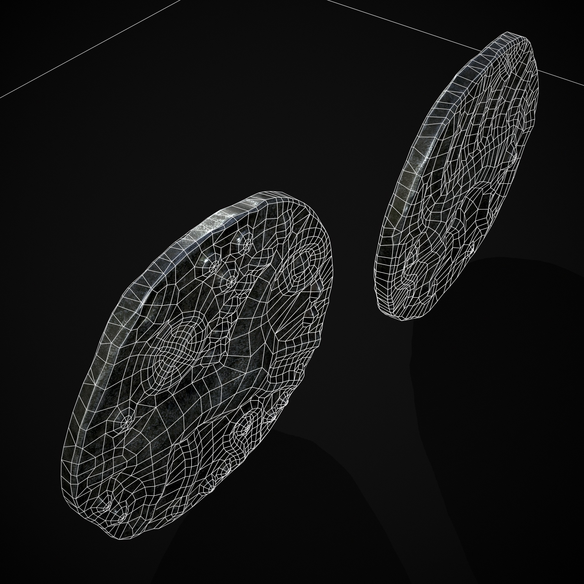 Anglo Saxon Coin - 3D Model by Get Dead Entertainment