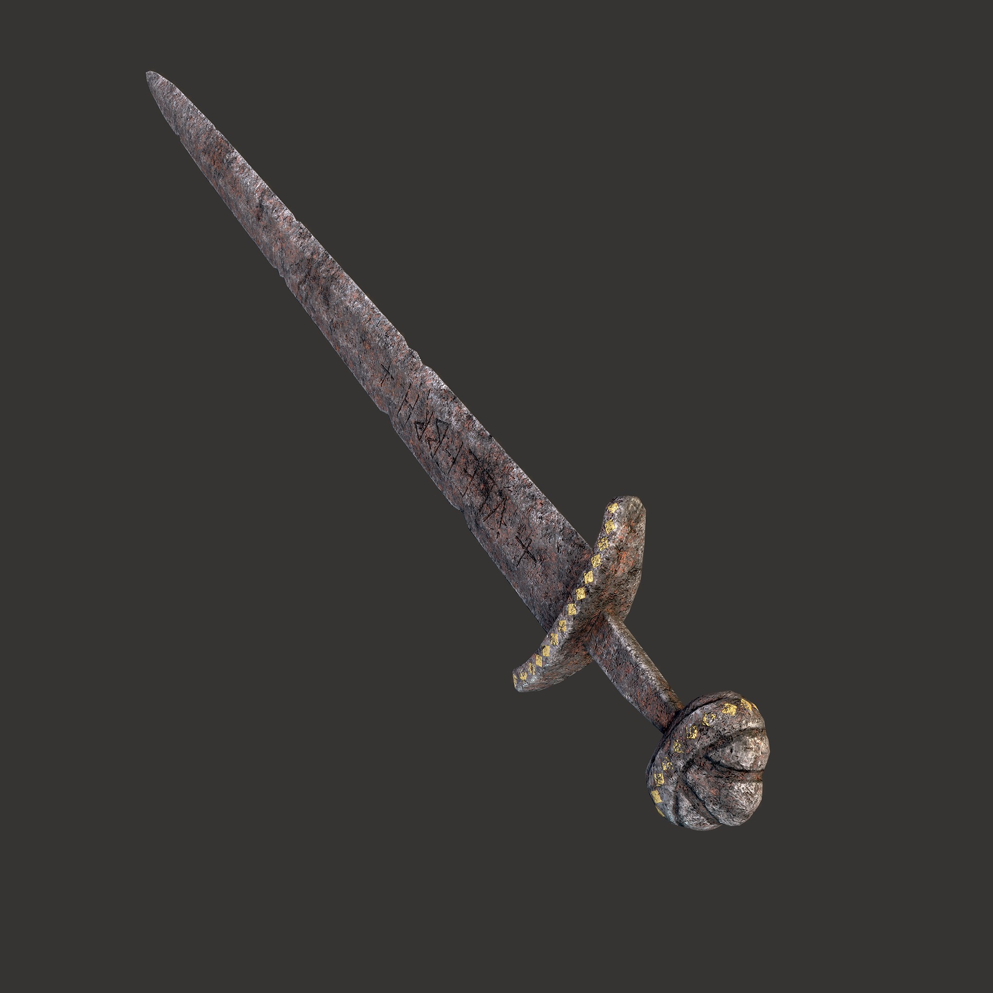 Anglo Saxon Sword - 3D Model by Get Dead Entertainment