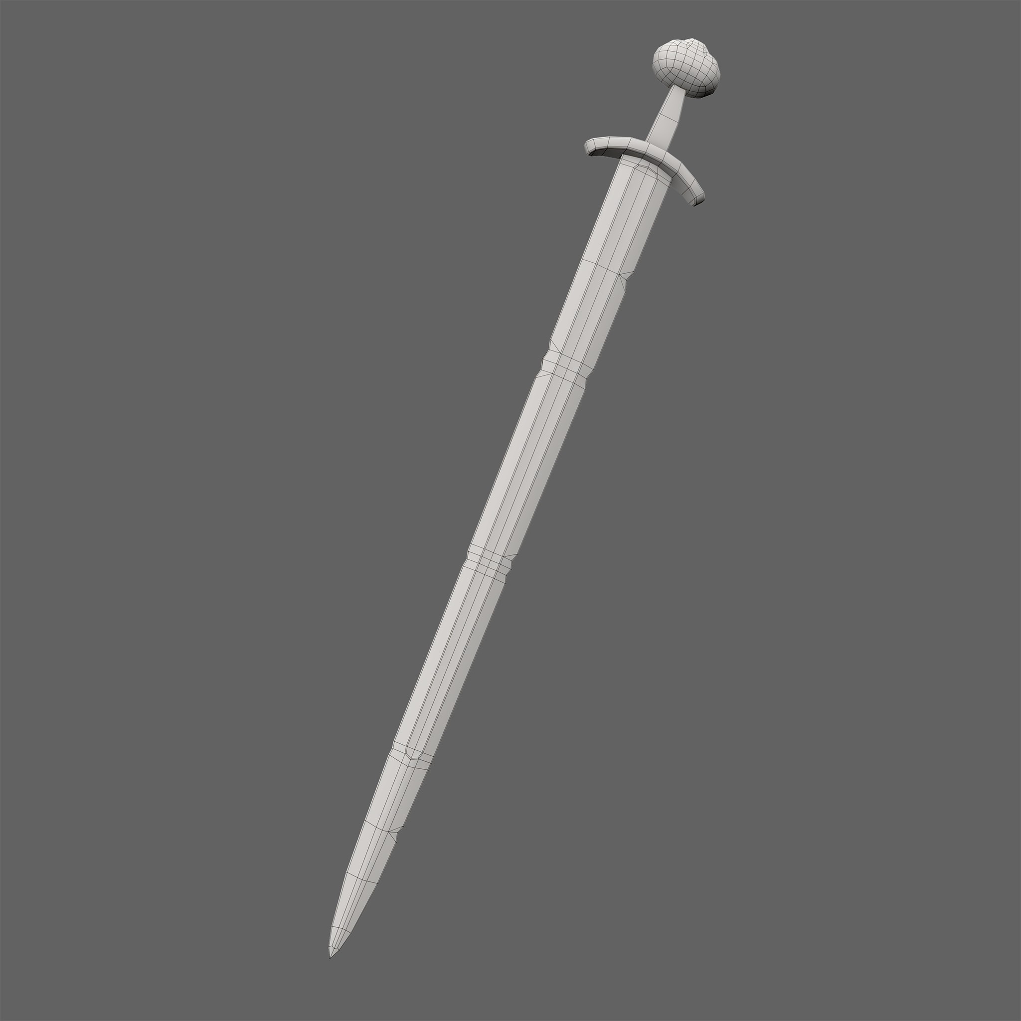 Anglo Saxon Sword - 3D Model by Get Dead Entertainment