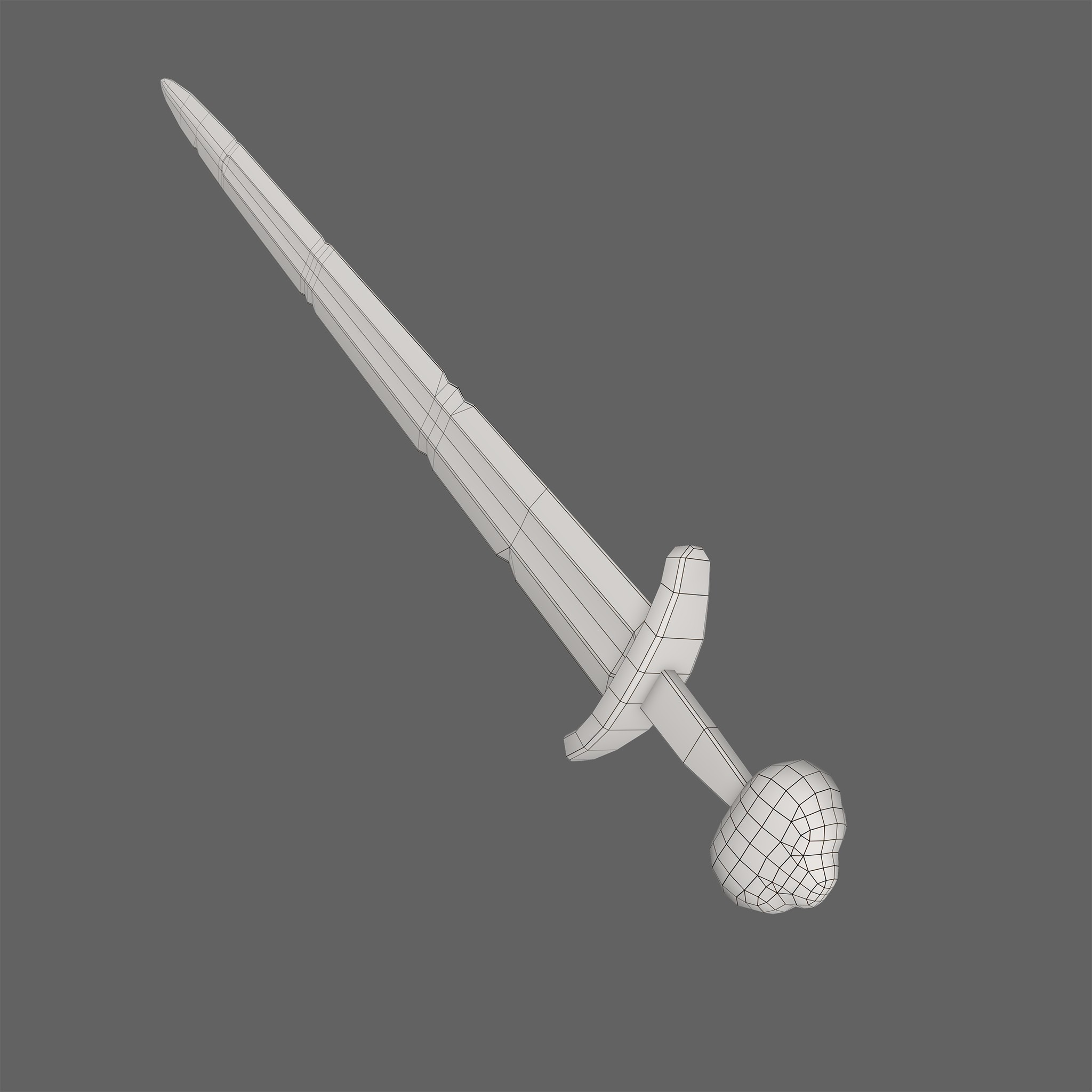 Anglo Saxon Sword - 3D Model by Get Dead Entertainment