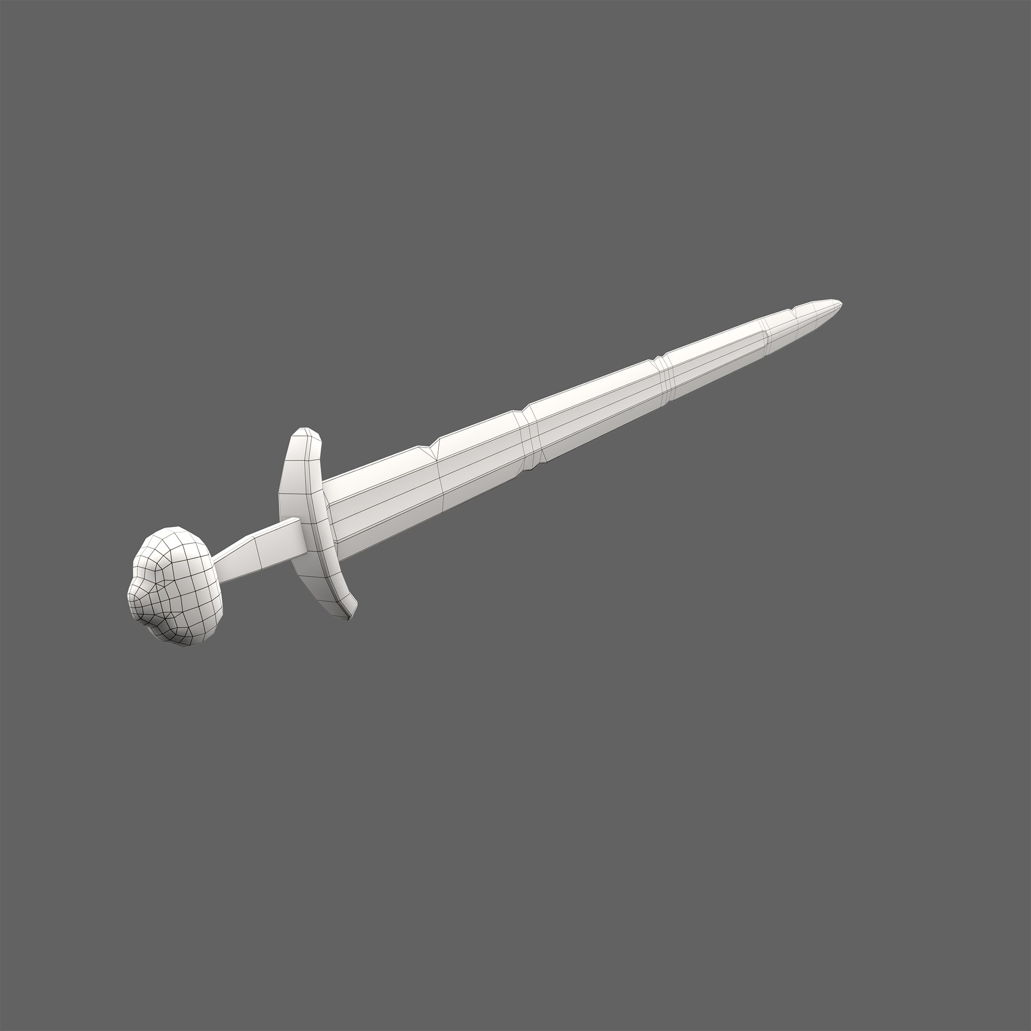 Anglo Saxon Sword - 3D Model by Get Dead Entertainment