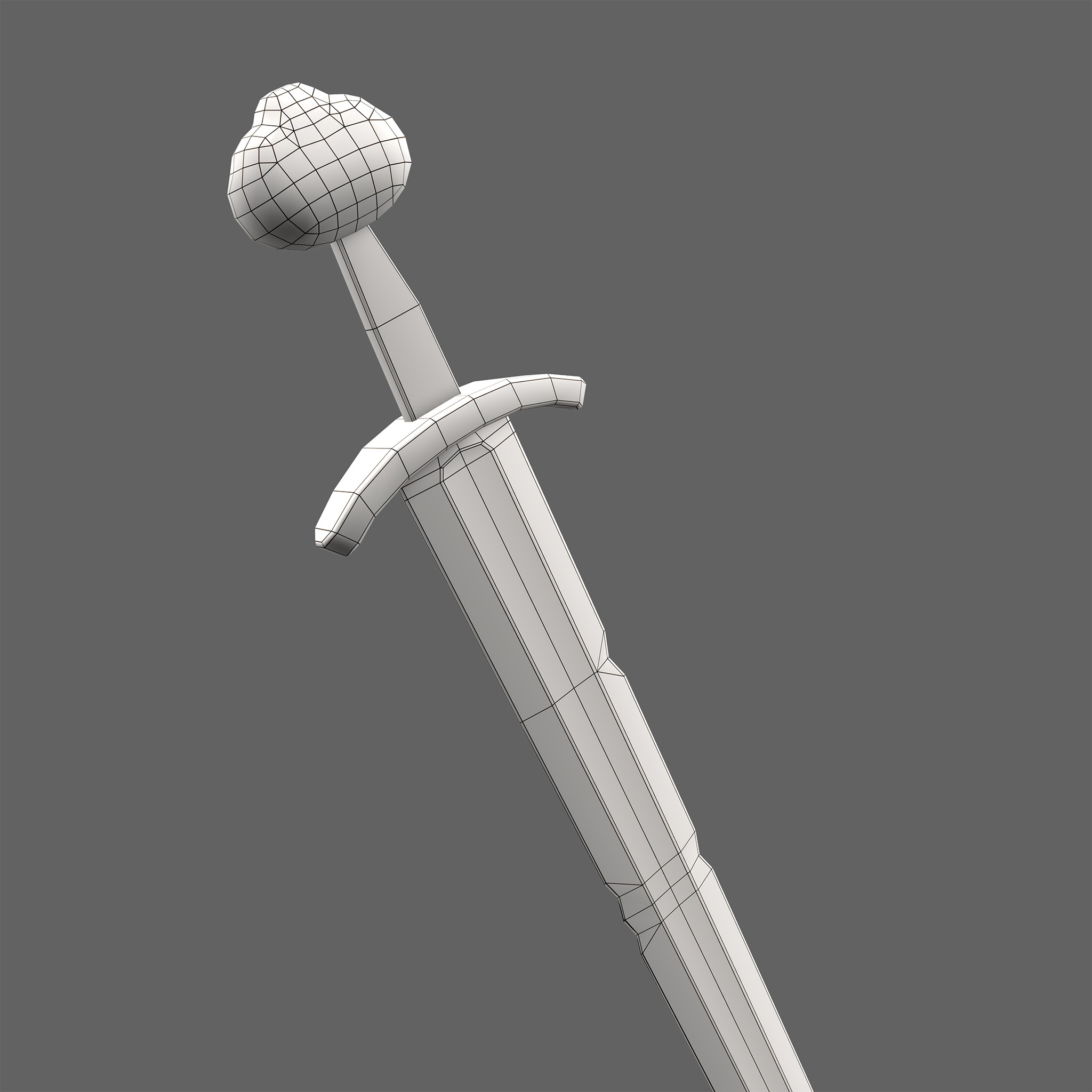 Anglo Saxon Sword - 3D Model by Get Dead Entertainment