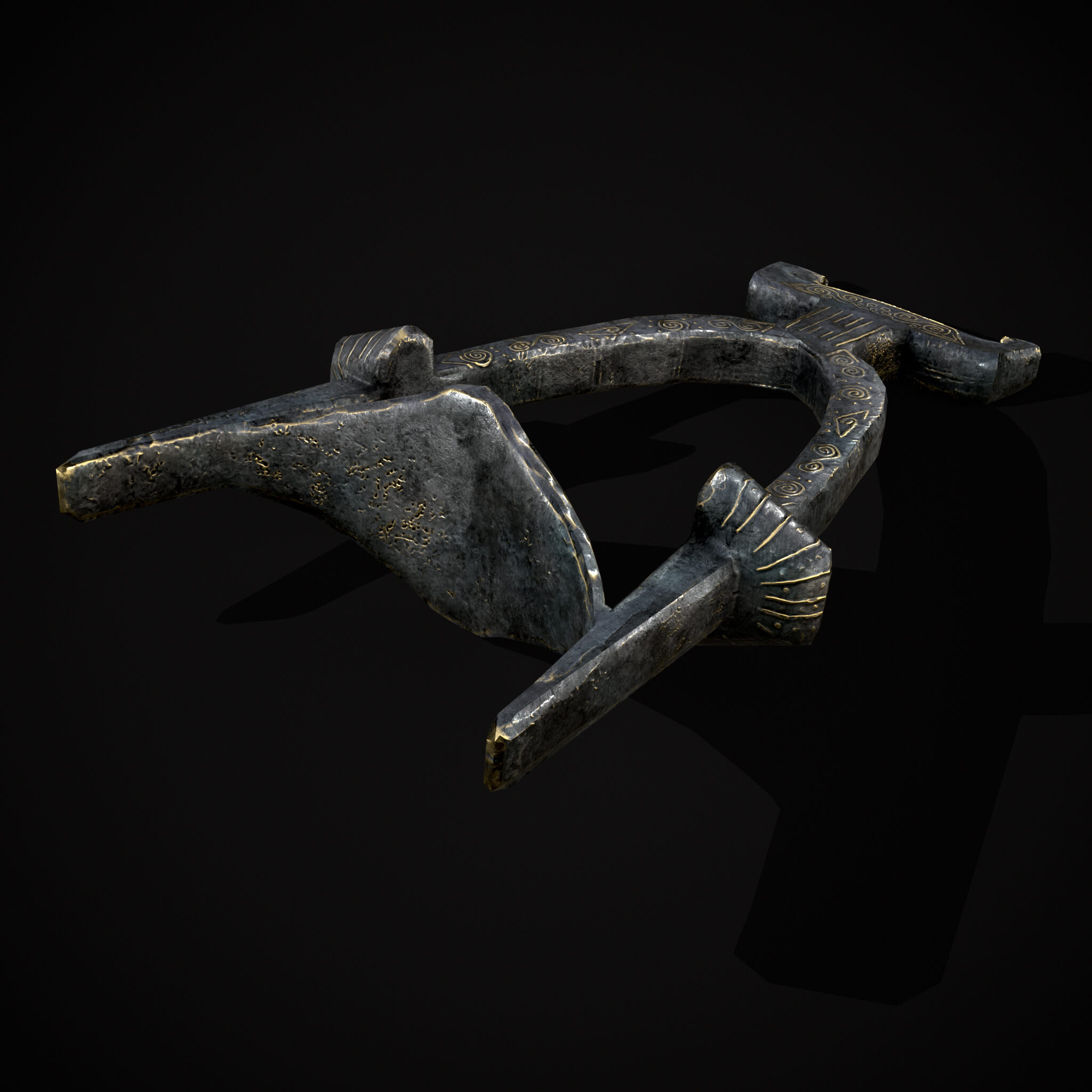 Anglo Scandinavian Stirrup - 3D Model by Get Dead Entertainment