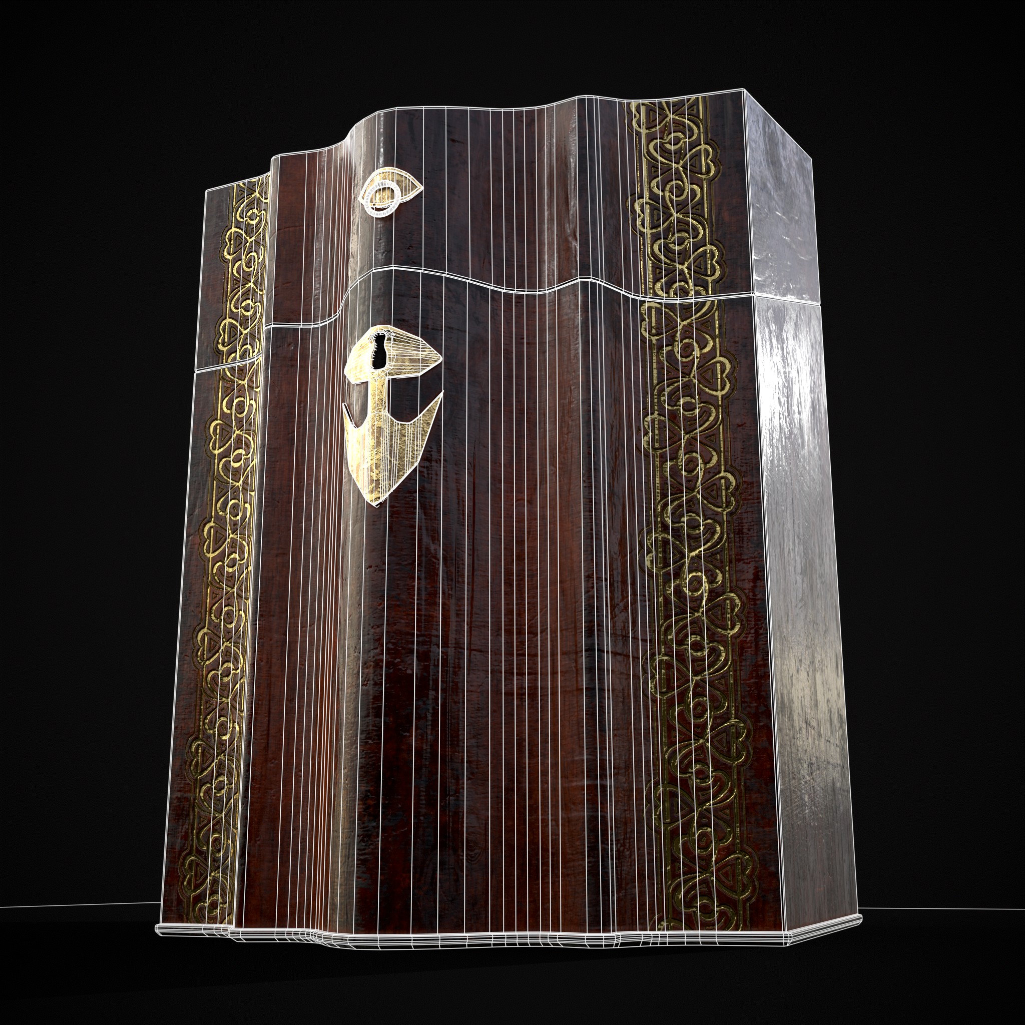 Antique Georgian Knife Box - 3D Model by Get Dead Entertainment
