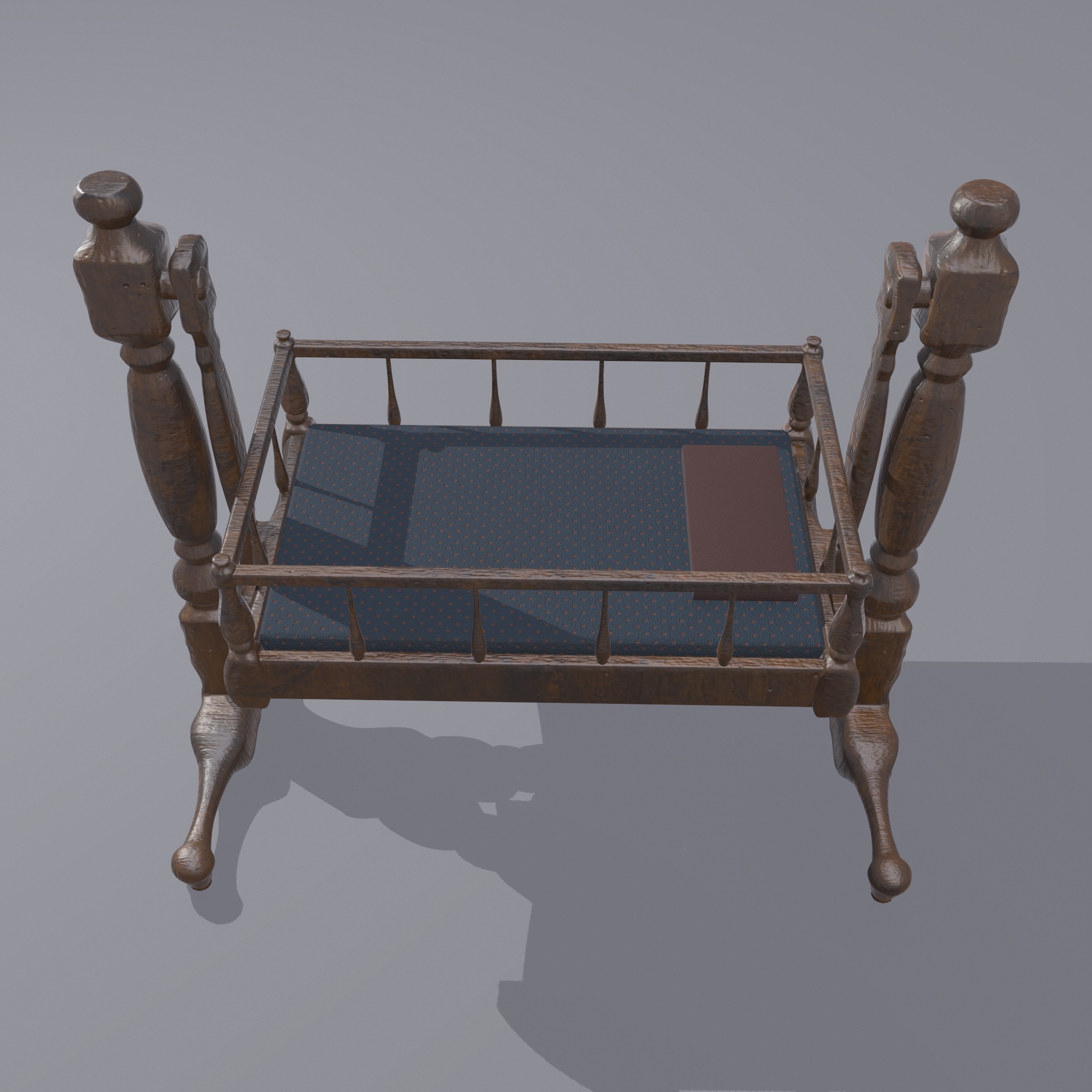 Antique Medieval Cradle - Free 3D Model by Get Dead Entertainment