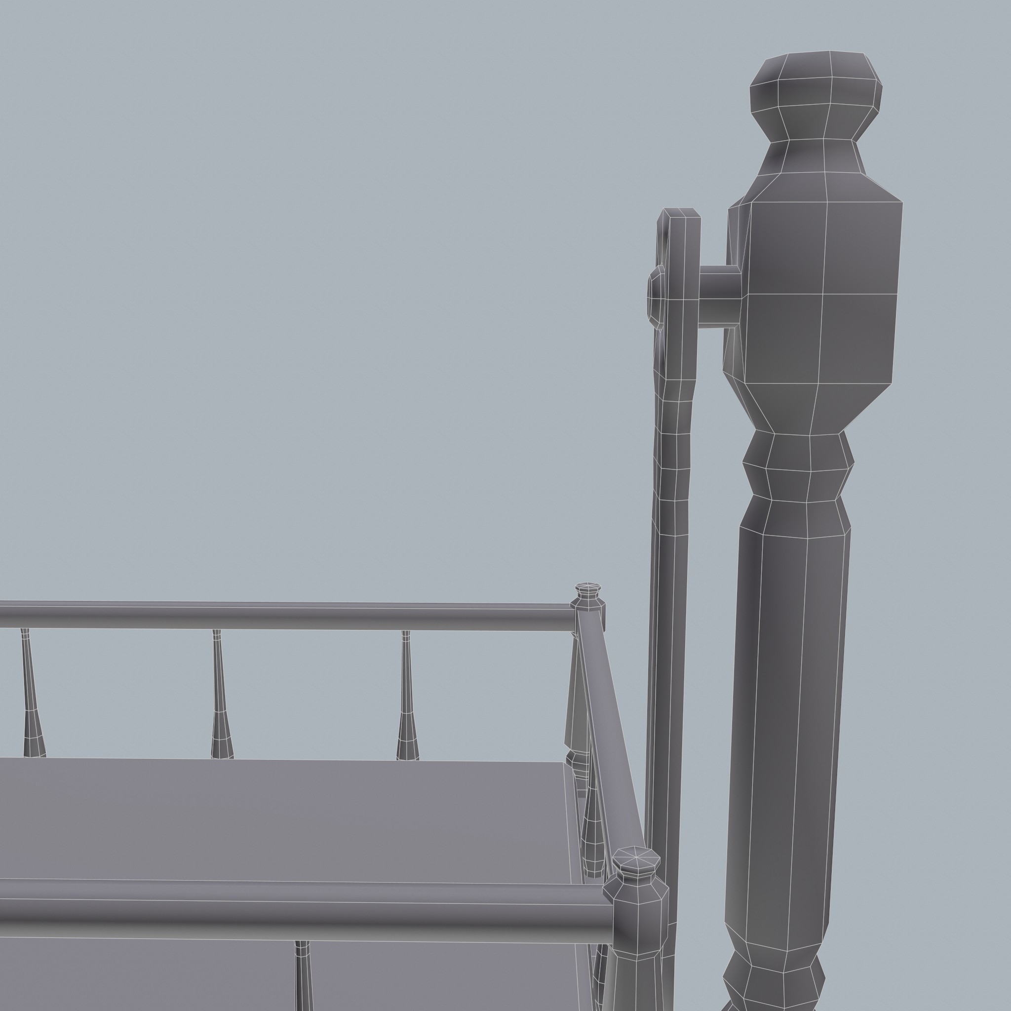Antique Medieval Cradle - Free 3D Model by Get Dead Entertainment