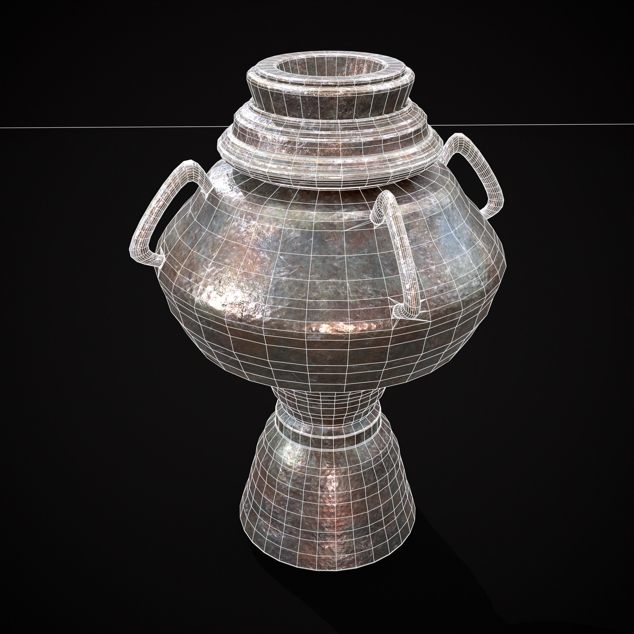 Antique Silverware Pitcher - 3D Model by Get Dead Entertainment