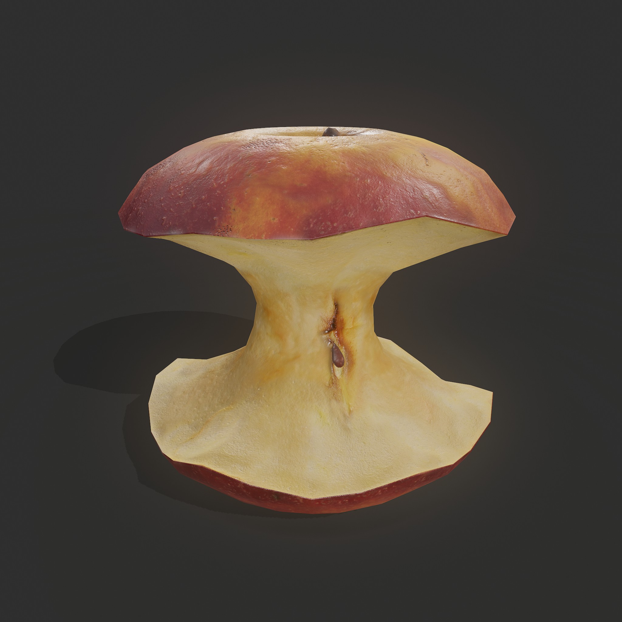 Apple Core Fruit - 3D Model by Get Dead Entertainment