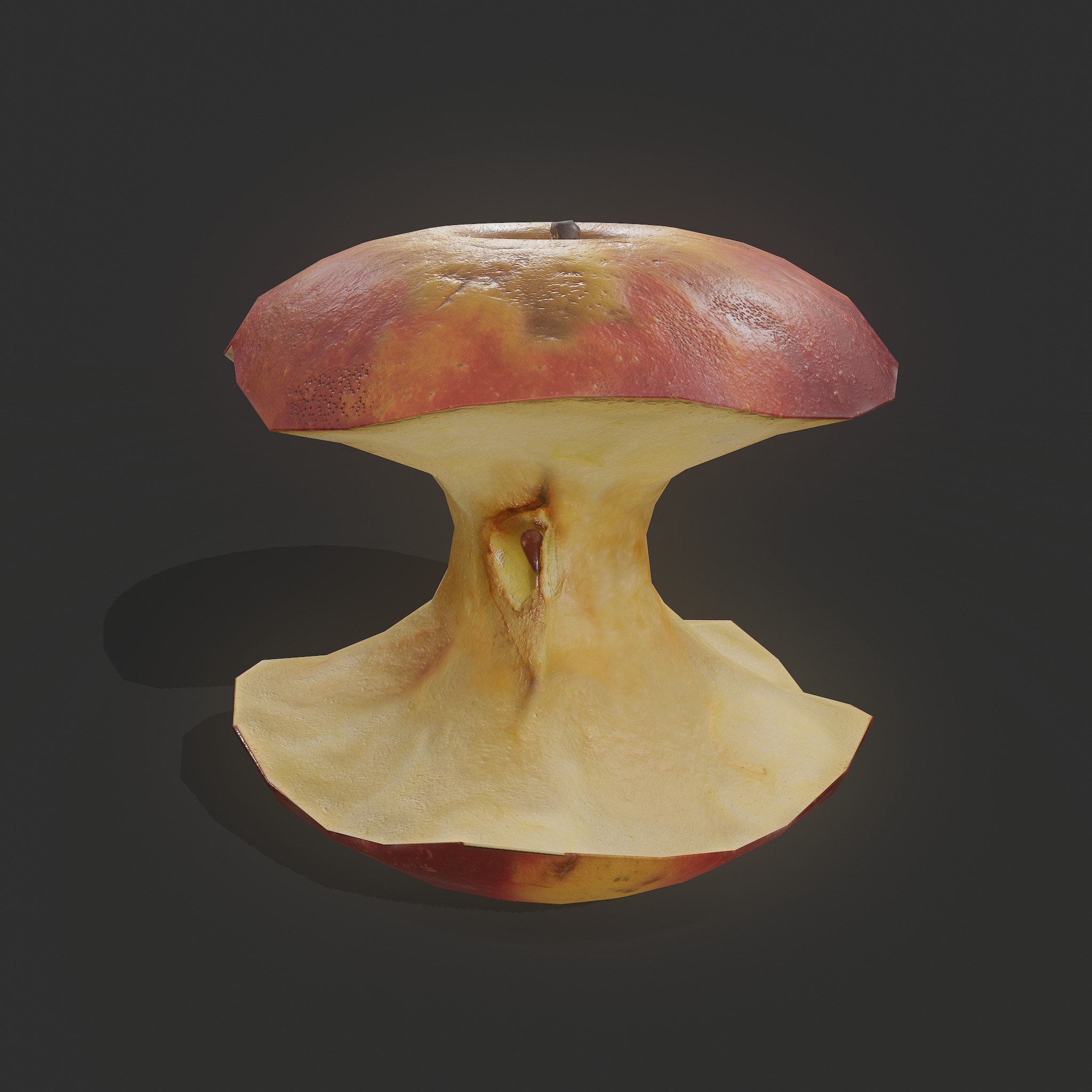 Apple Core Fruit - 3D Model by Get Dead Entertainment