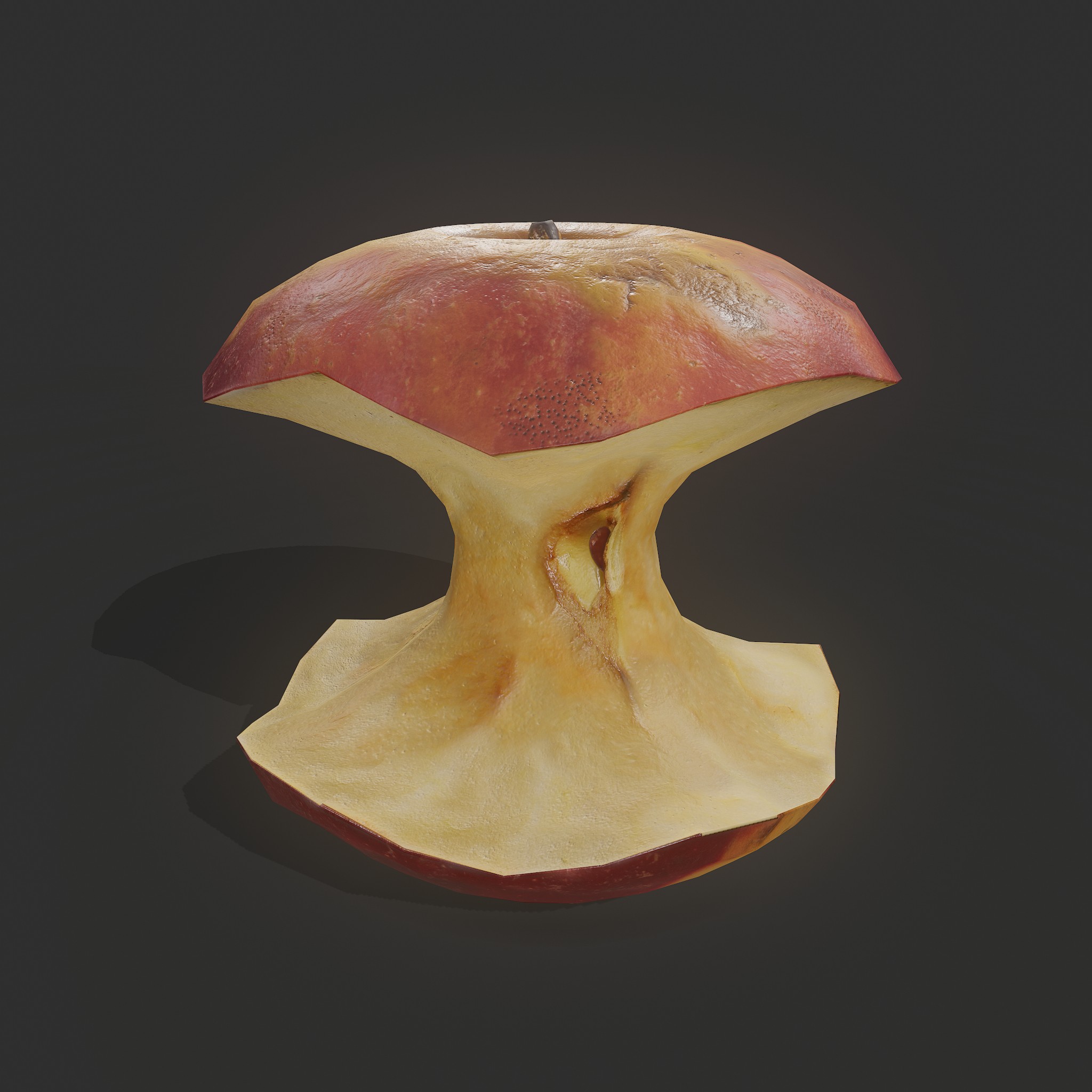 Apple Core Fruit - 3D Model by Get Dead Entertainment