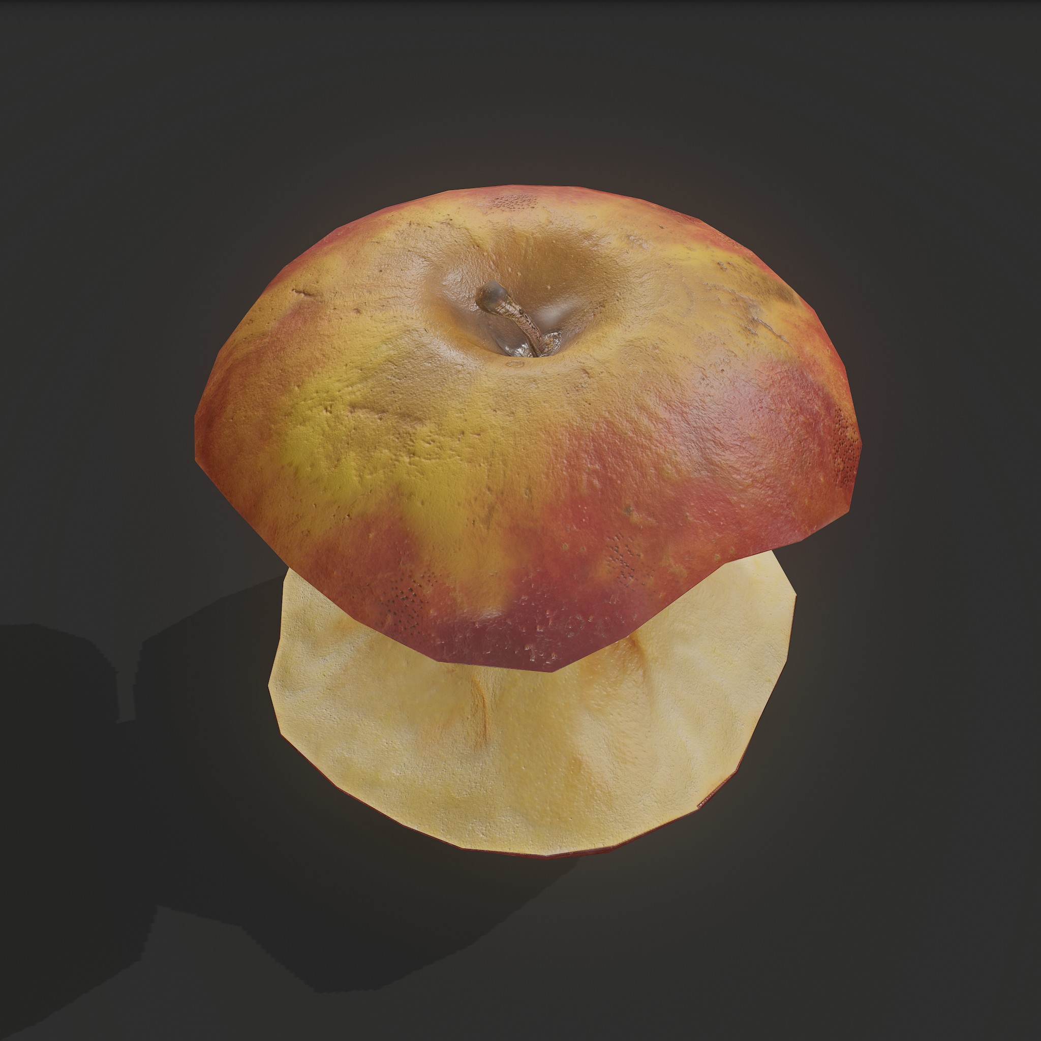 Apple Core Fruit - 3D Model by Get Dead Entertainment