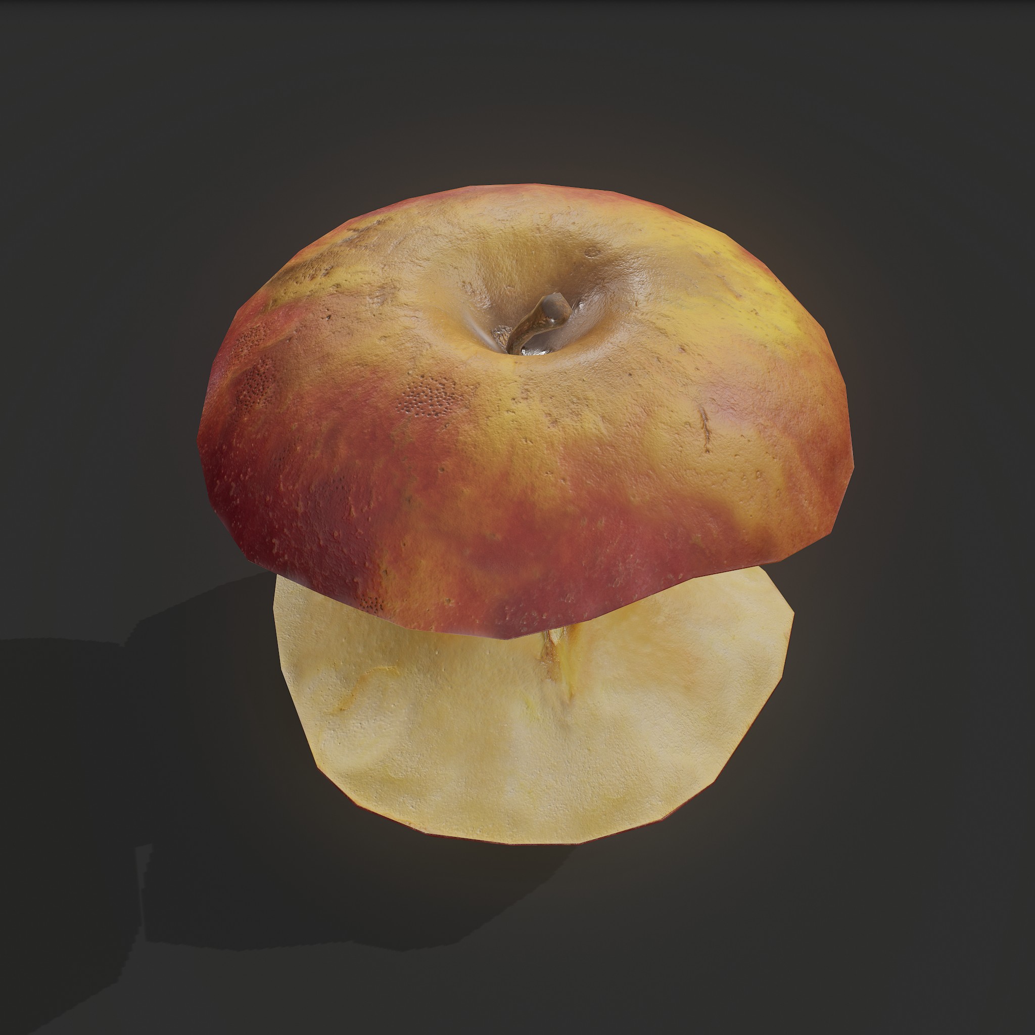 Apple Core Fruit - 3D Model by Get Dead Entertainment