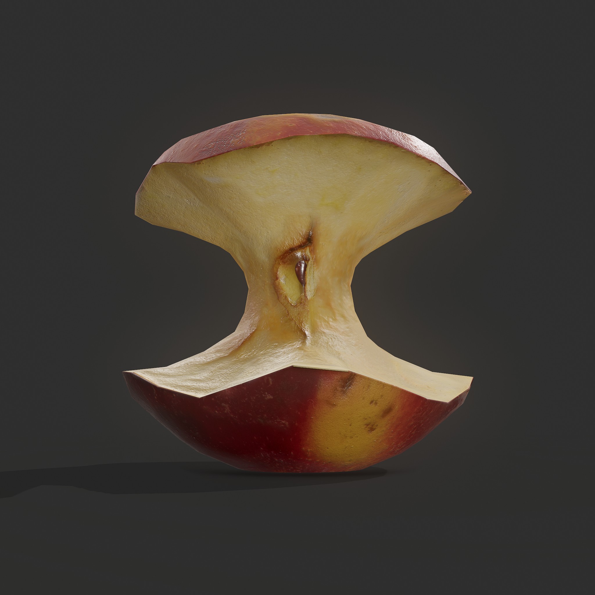 Apple Core Fruit - 3D Model by Get Dead Entertainment