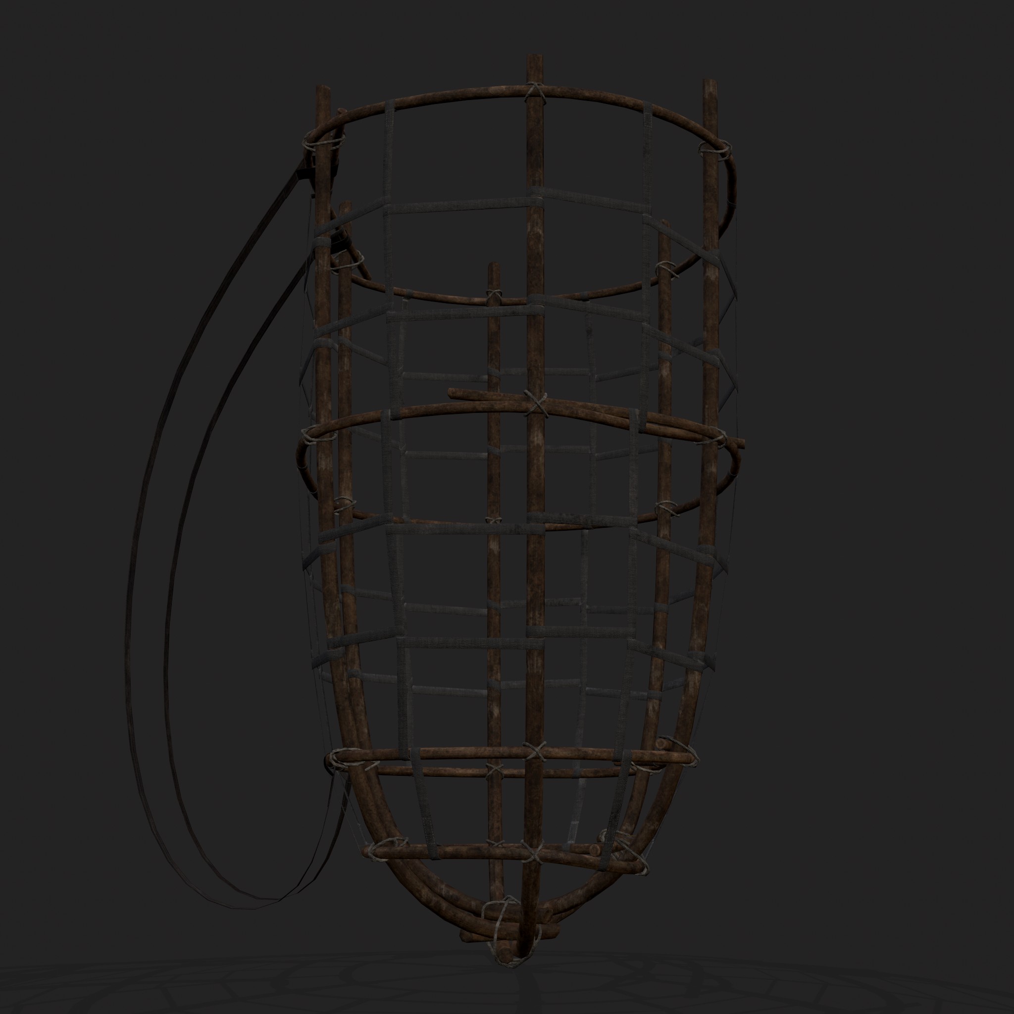 Back Basket - 3D Model by Get Dead Entertainment