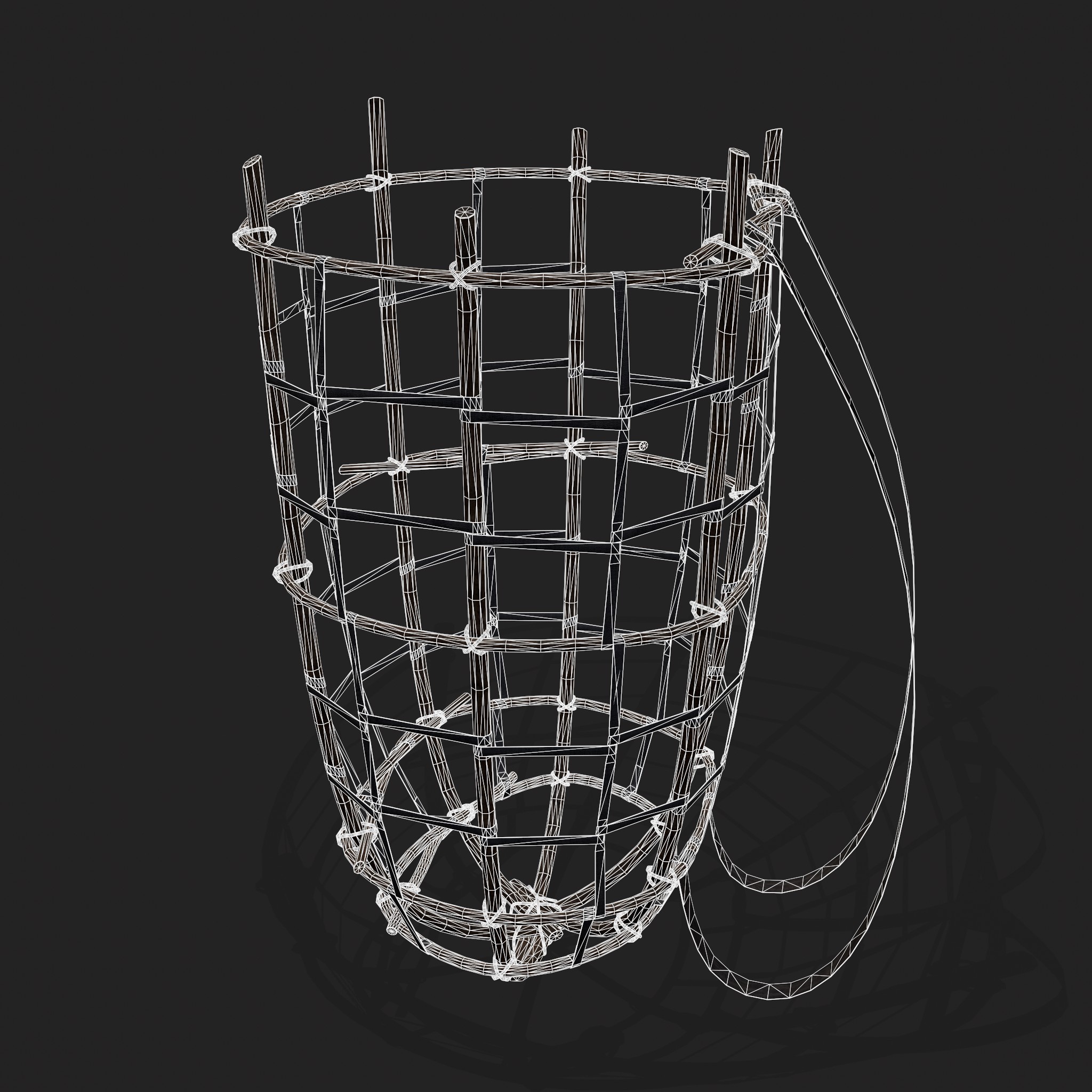 Back Basket - 3D Model by Get Dead Entertainment