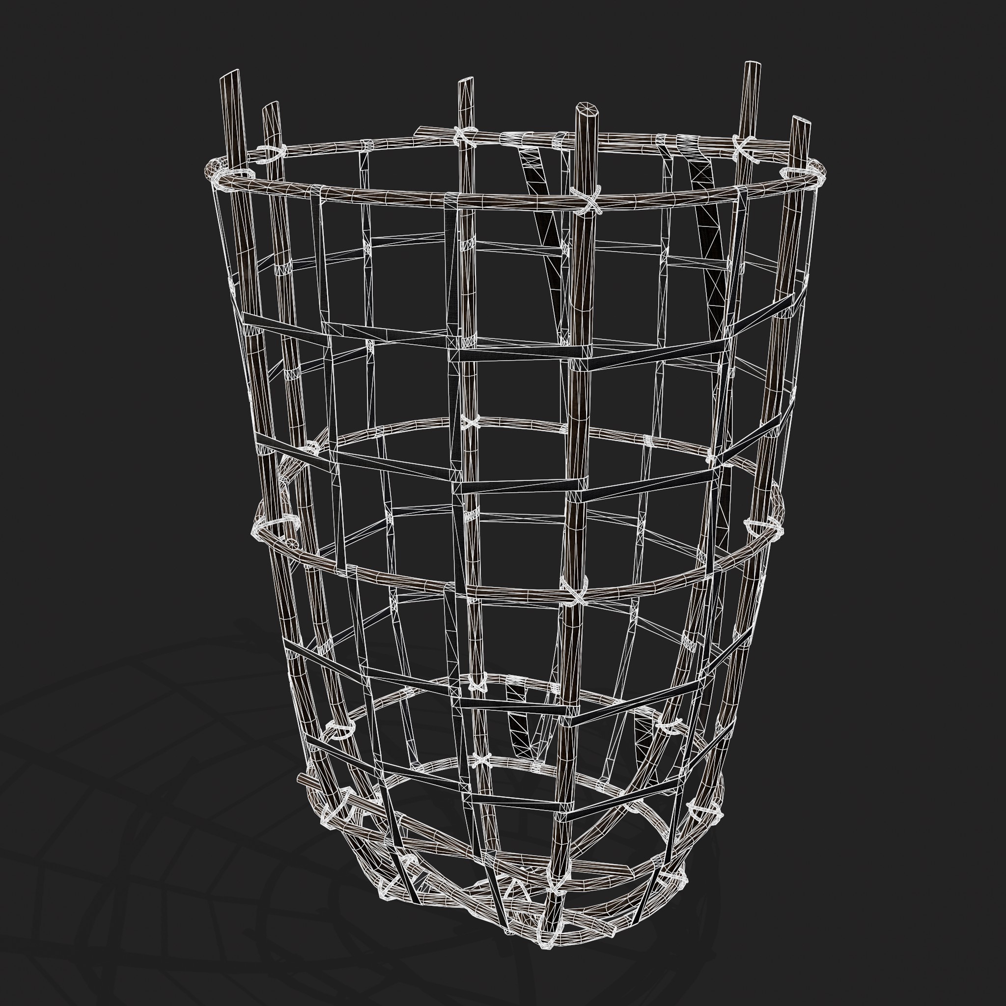 Back Basket - 3D Model by Get Dead Entertainment
