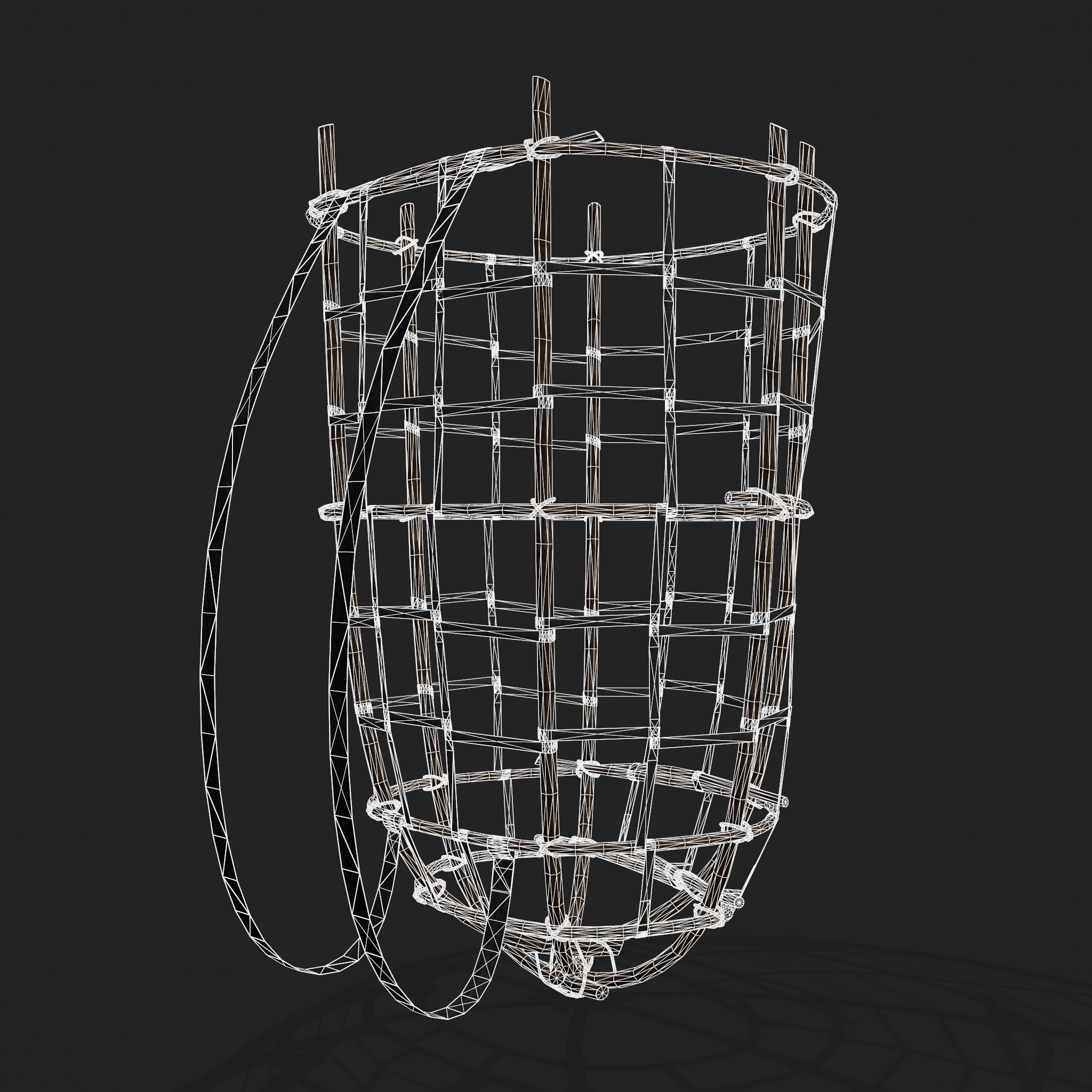 Back Basket - 3D Model by Get Dead Entertainment