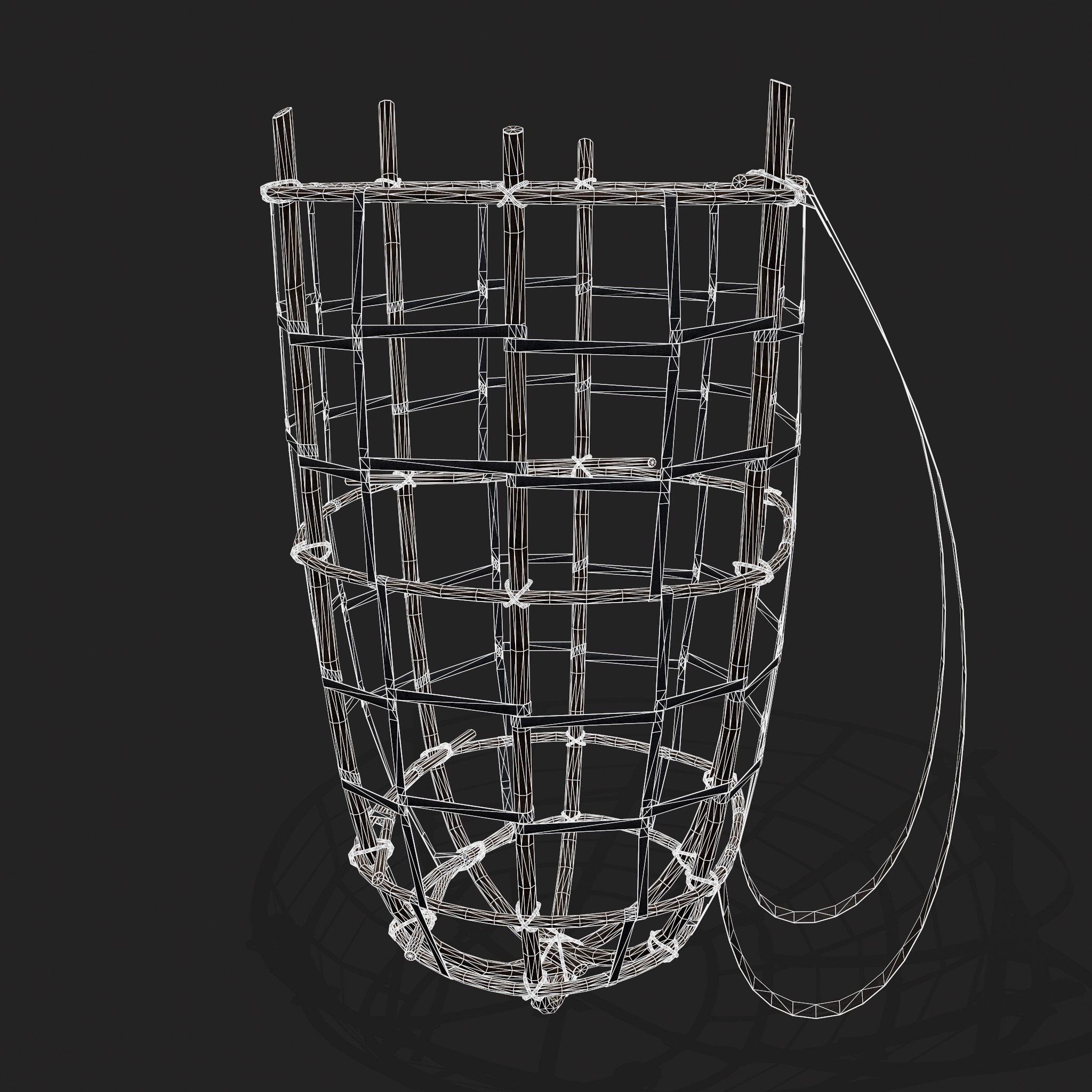 Back Basket - 3D Model by Get Dead Entertainment
