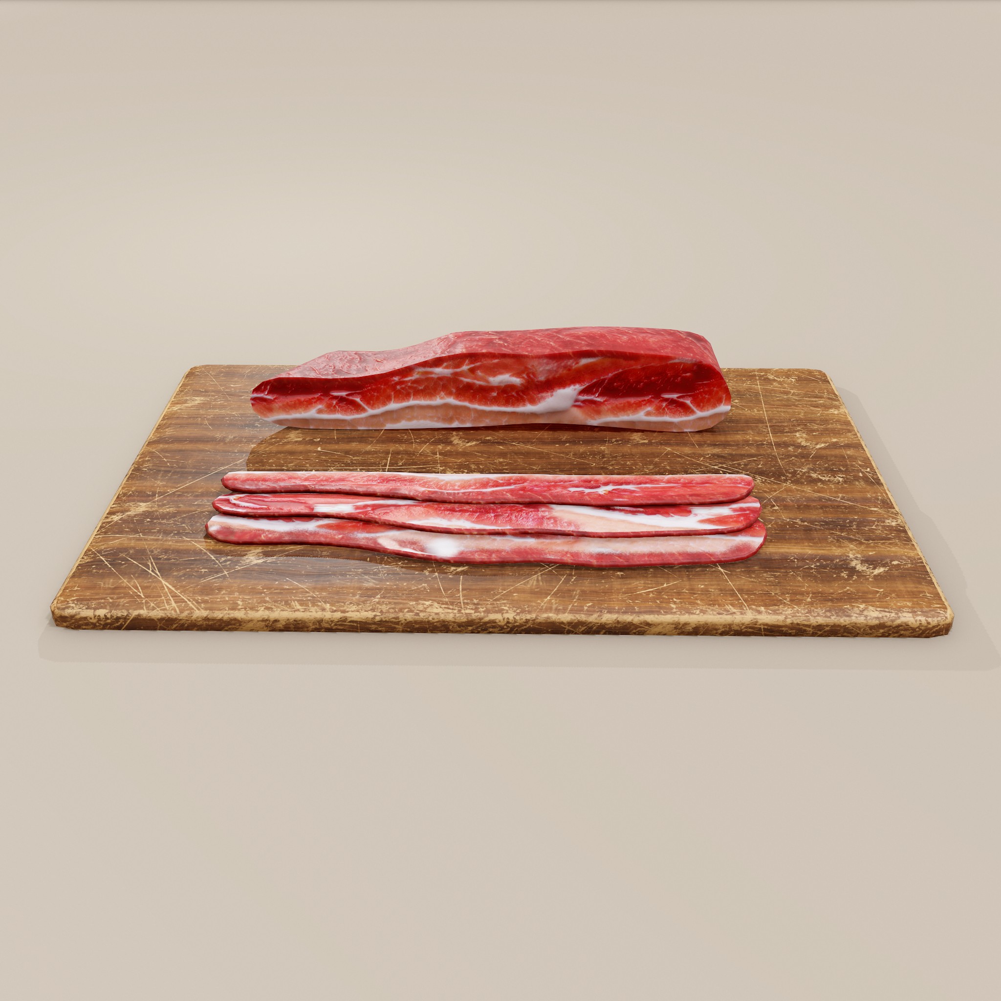 Bacon and Board - 3D Model by Get Dead Entertainment