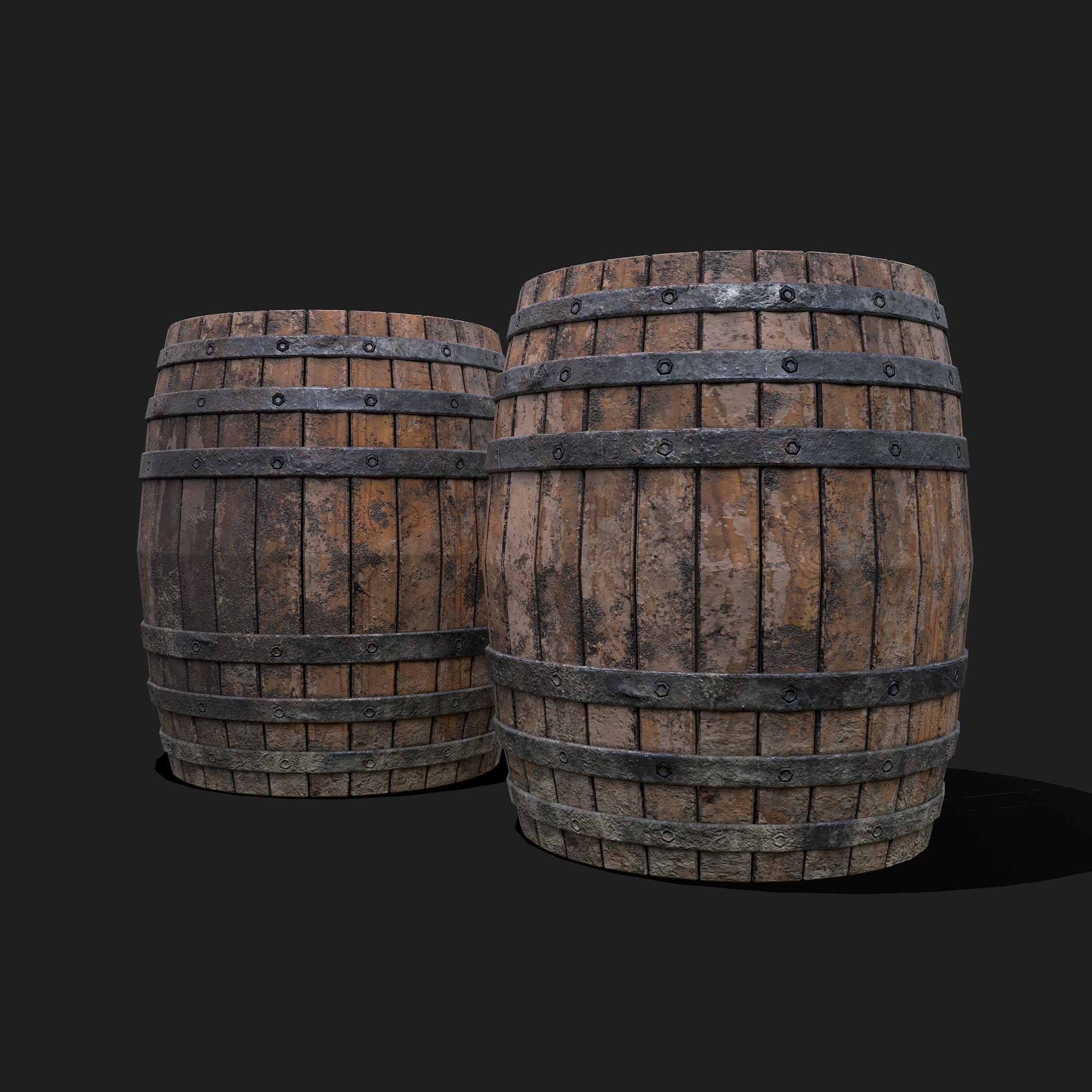 Barrel - 3D Model by Get Dead Entertainment