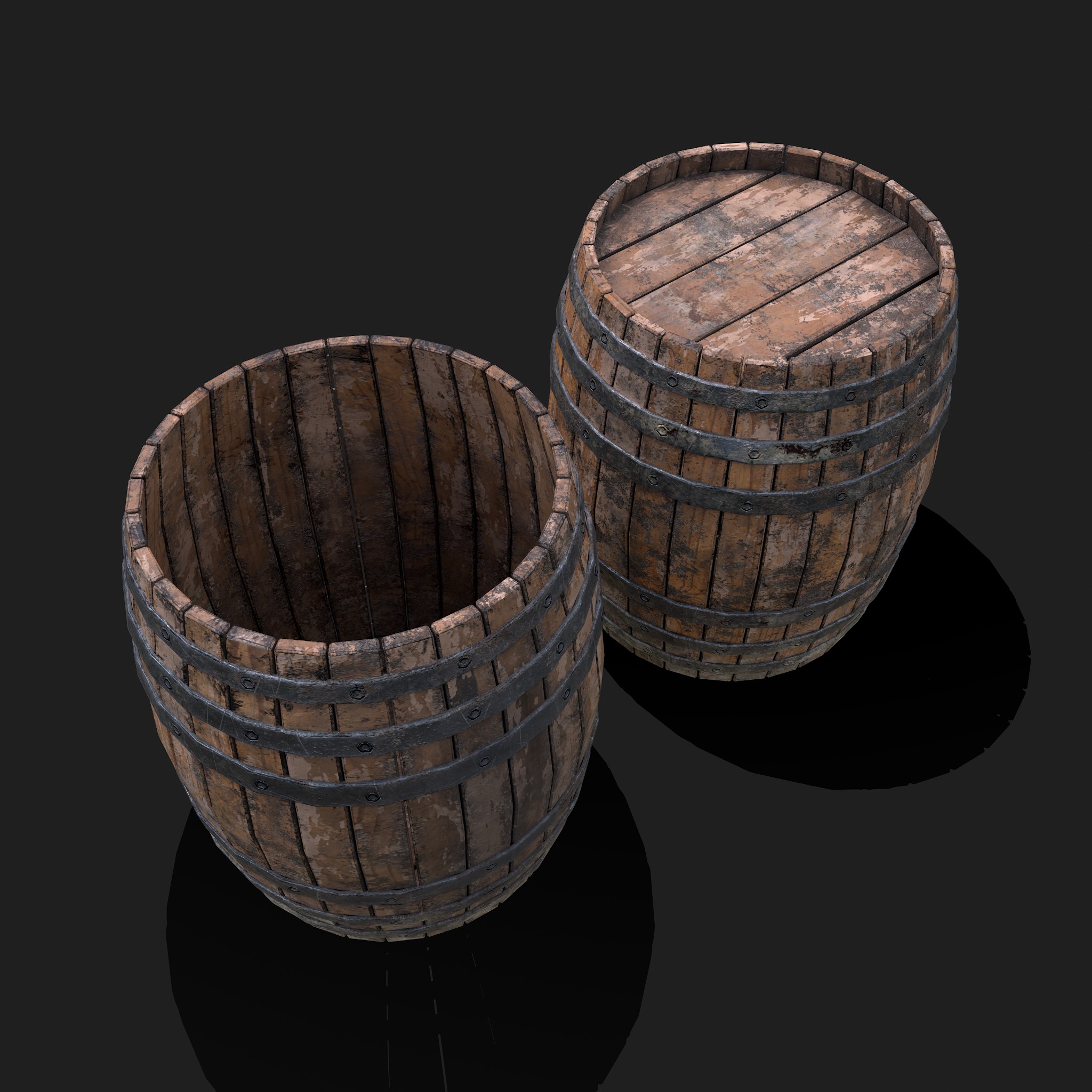 Barrel - 3D Model by Get Dead Entertainment