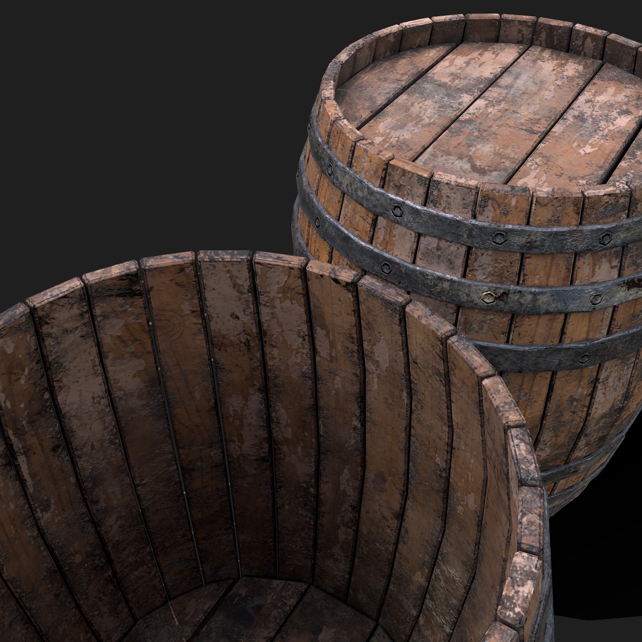 Barrel - 3D Model by Get Dead Entertainment