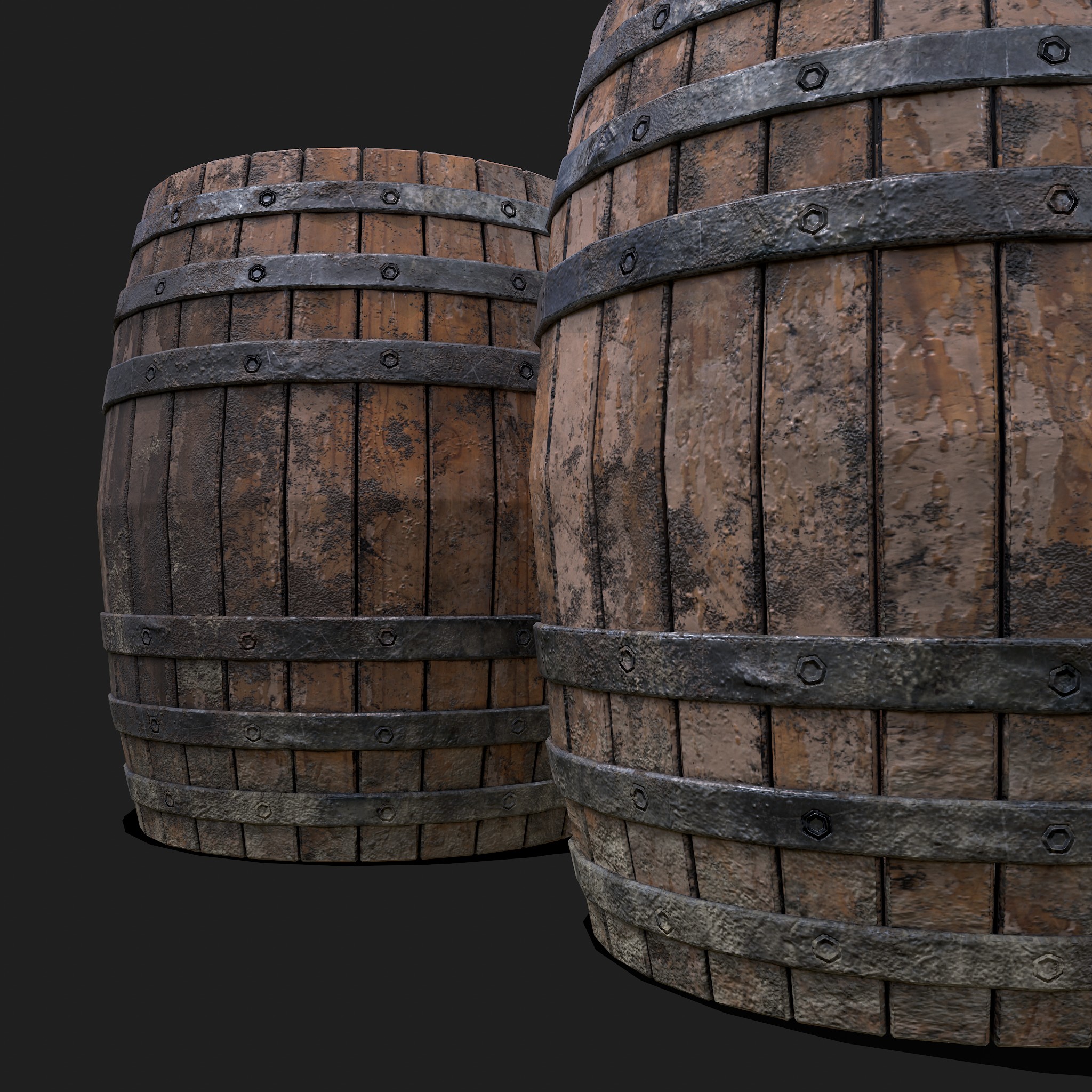 Barrel - 3D Model by Get Dead Entertainment